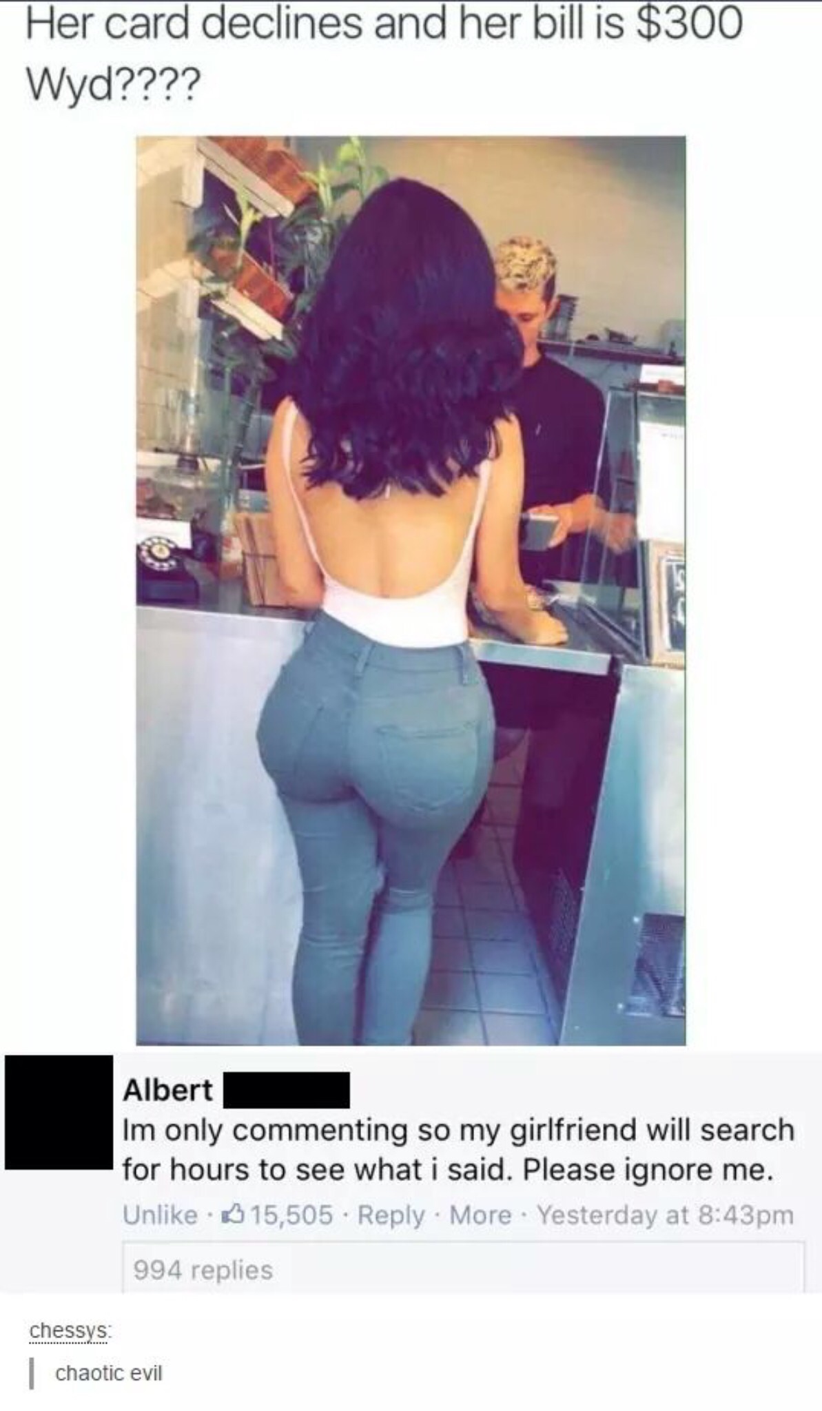 Chaotic evil | Scrolller