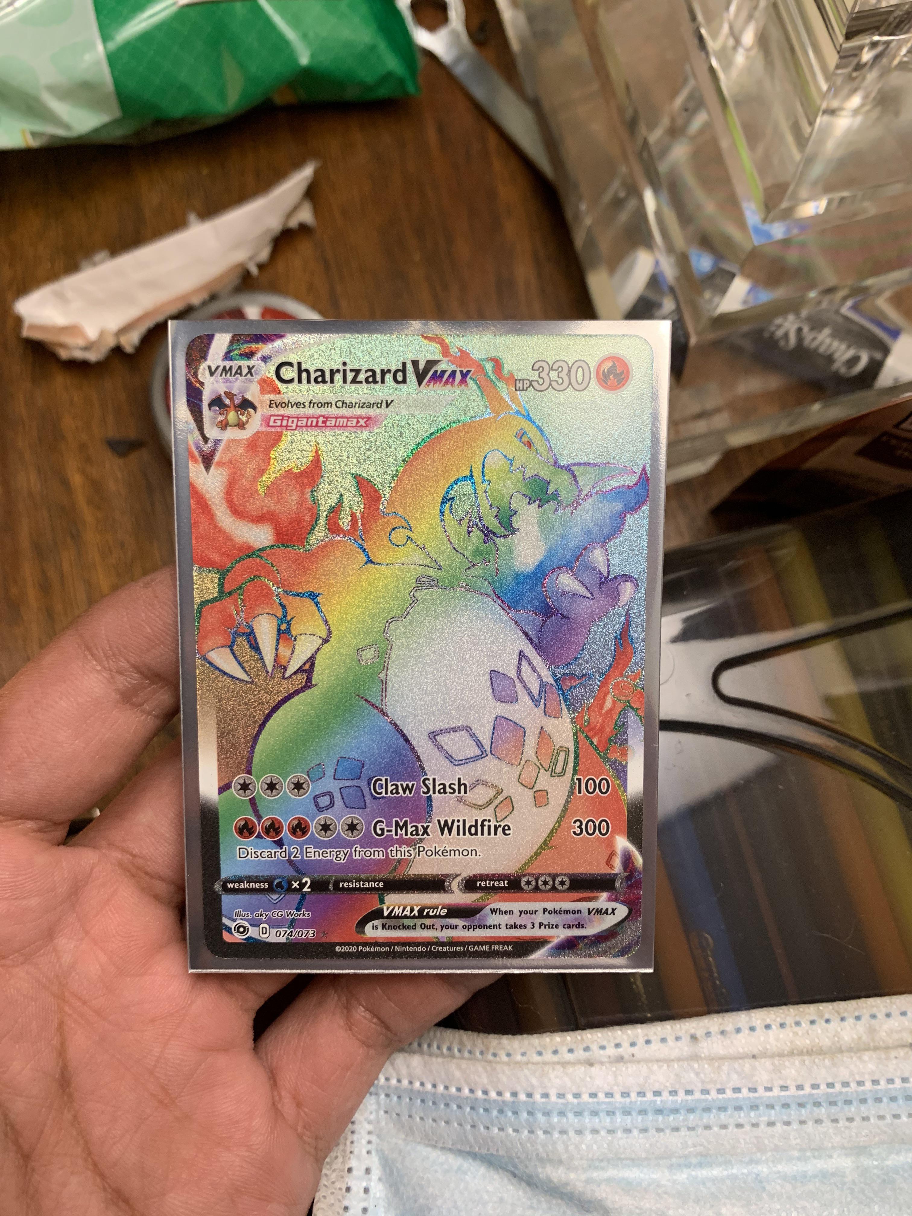 Charizard VMAX Rainbow Rare - Value / PSA Worthy? | Scrolller