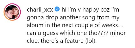 Charli is dropping another song from "Charli" in the next couple of weeks! | Scrolller