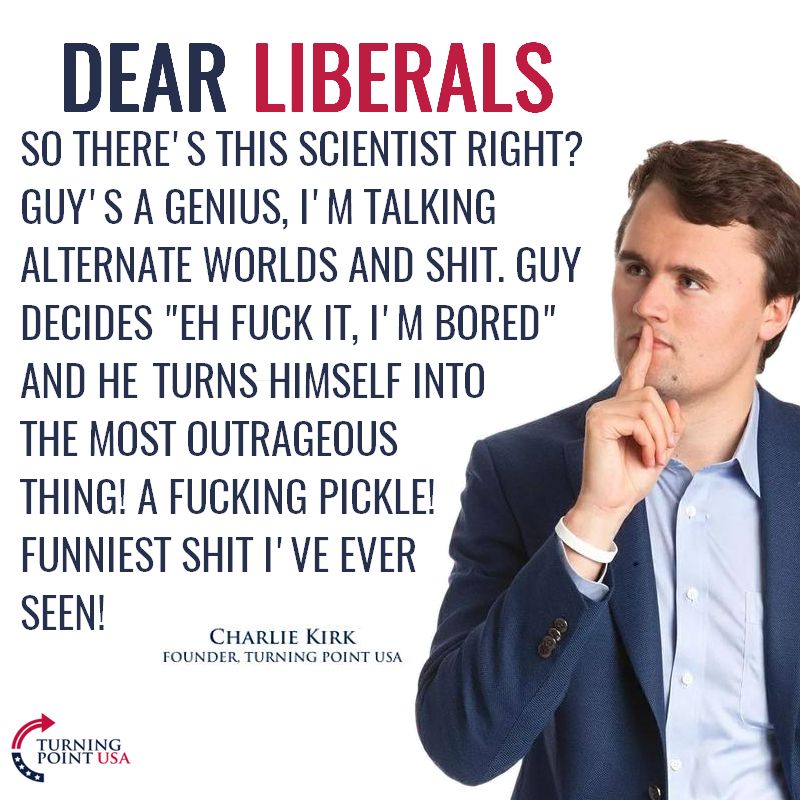 Charlie Kirk Recalls His Favorite TV Show | Scrolller