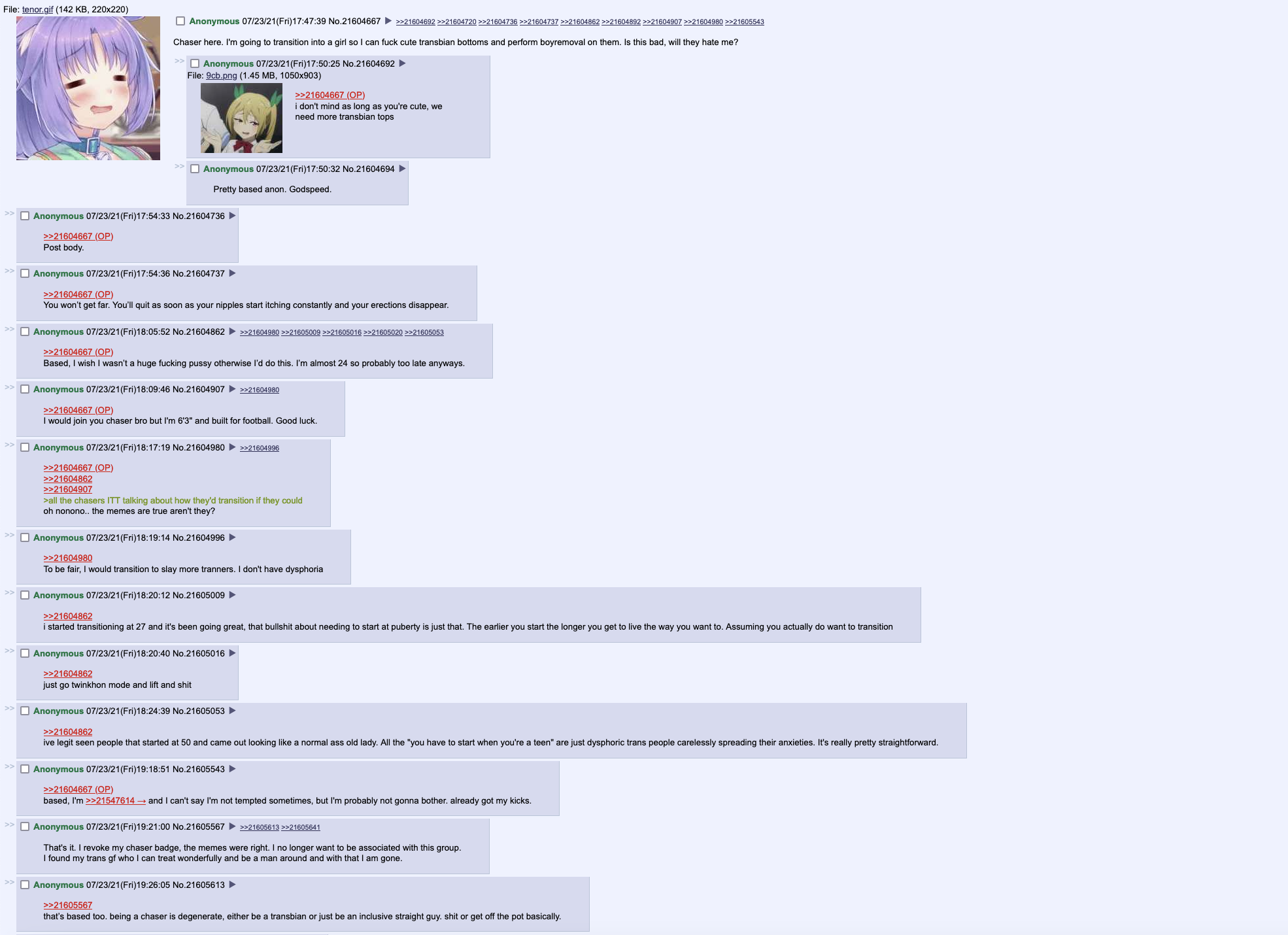 chaser agenda exposed: | Scrolller