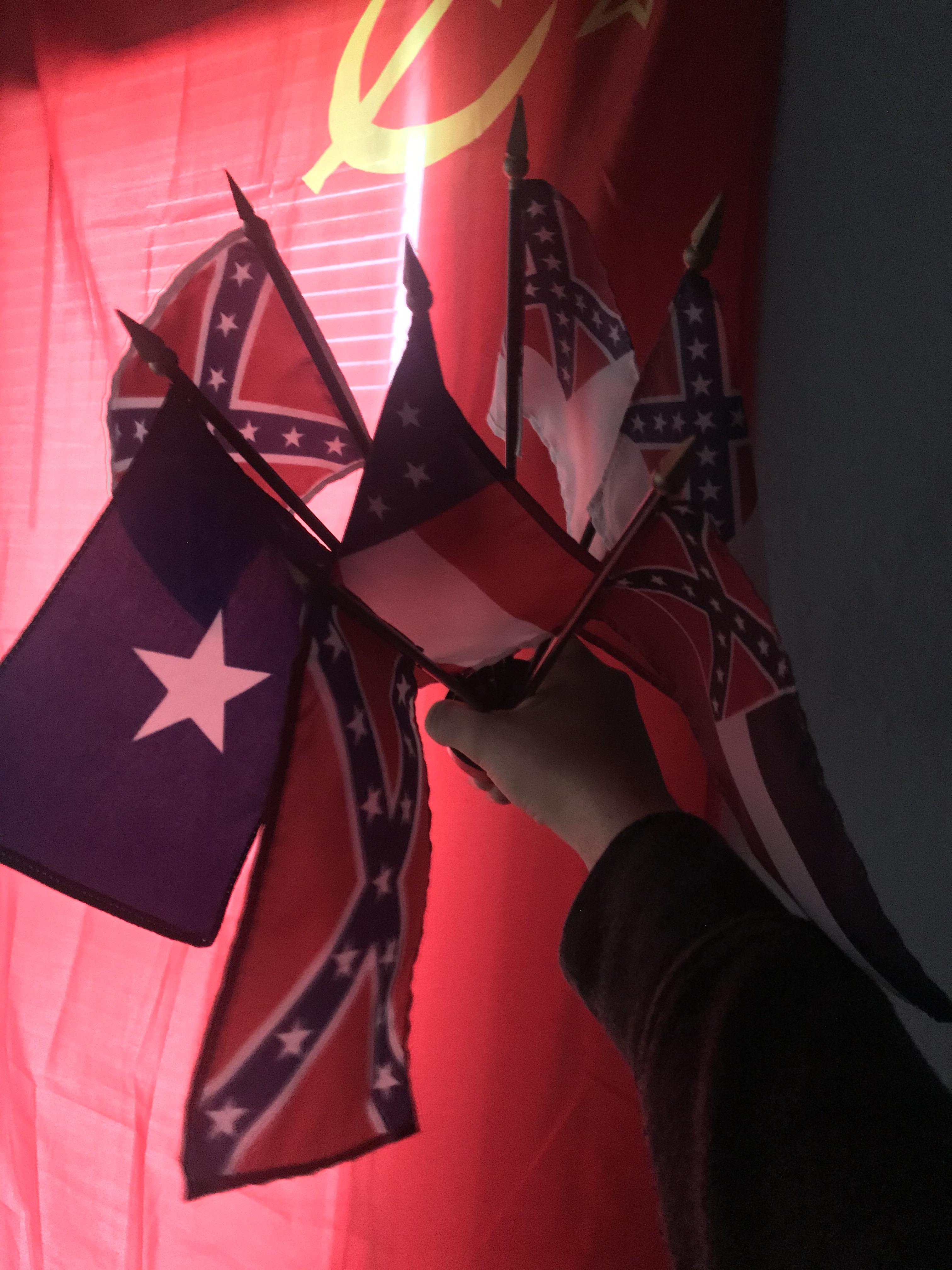 Check out my confederate flag collection! Just need to get a few more 😛 | Scrolller