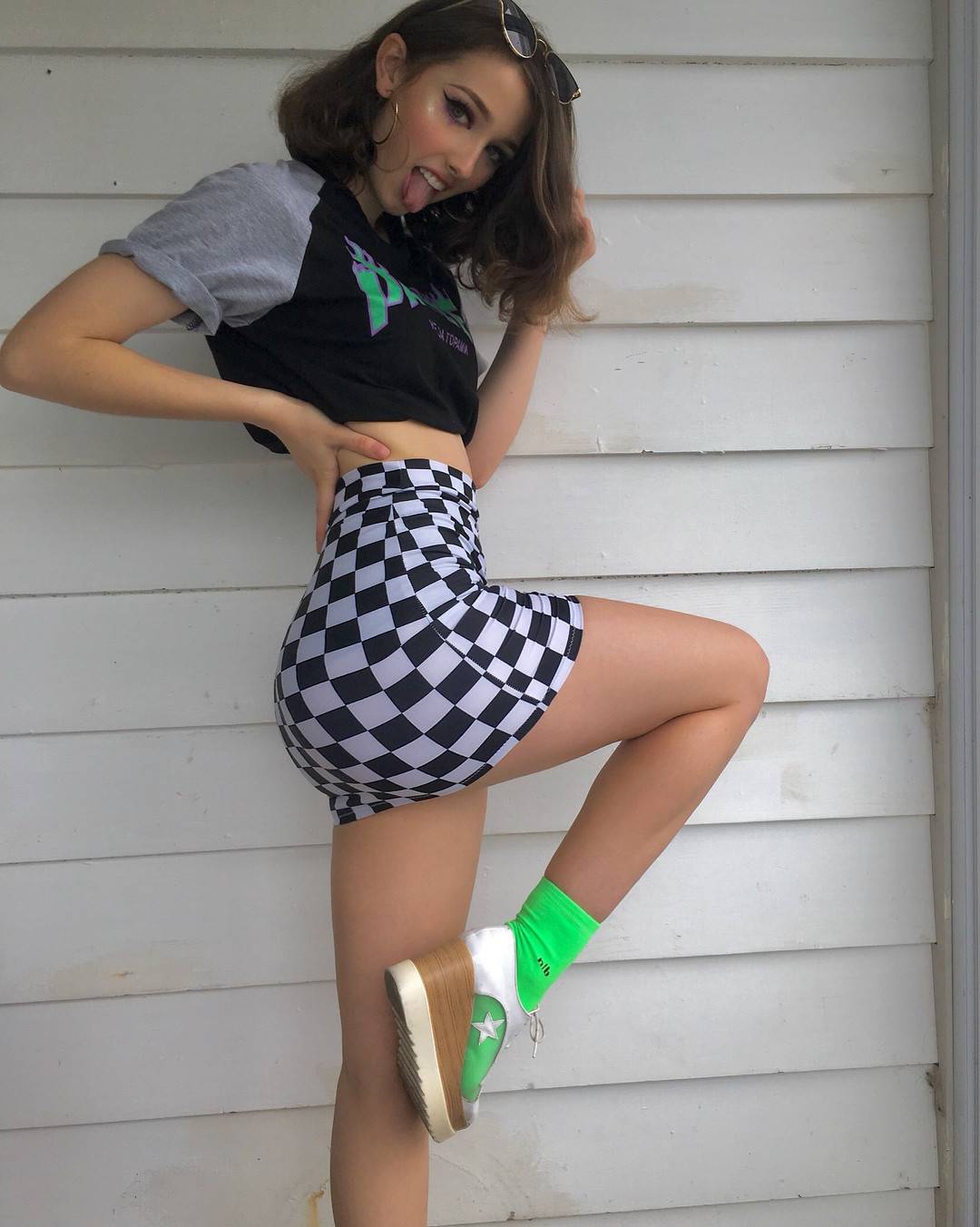 Checkered skirt | Scrolller