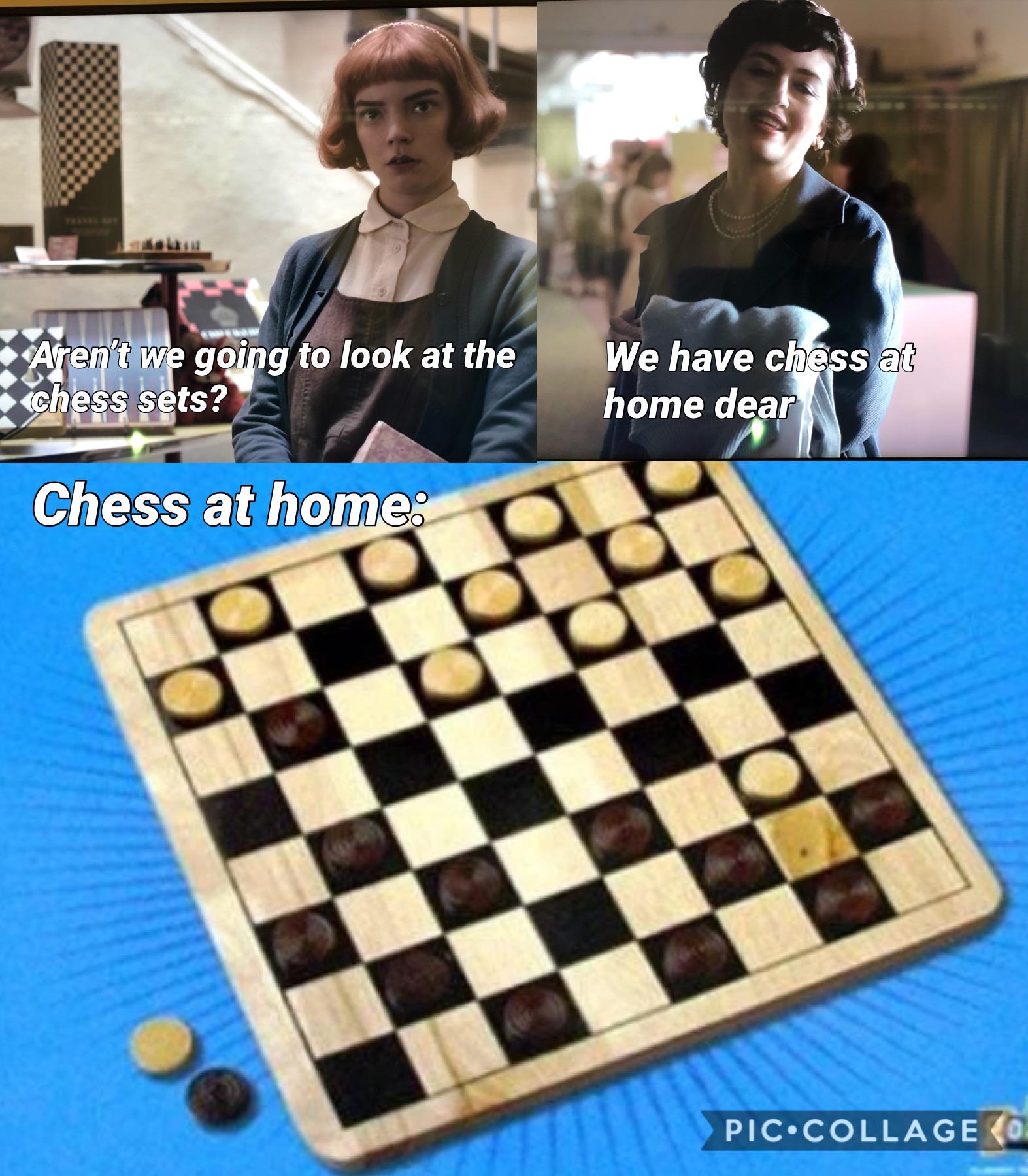 Checkers is just simple chess | Scrolller