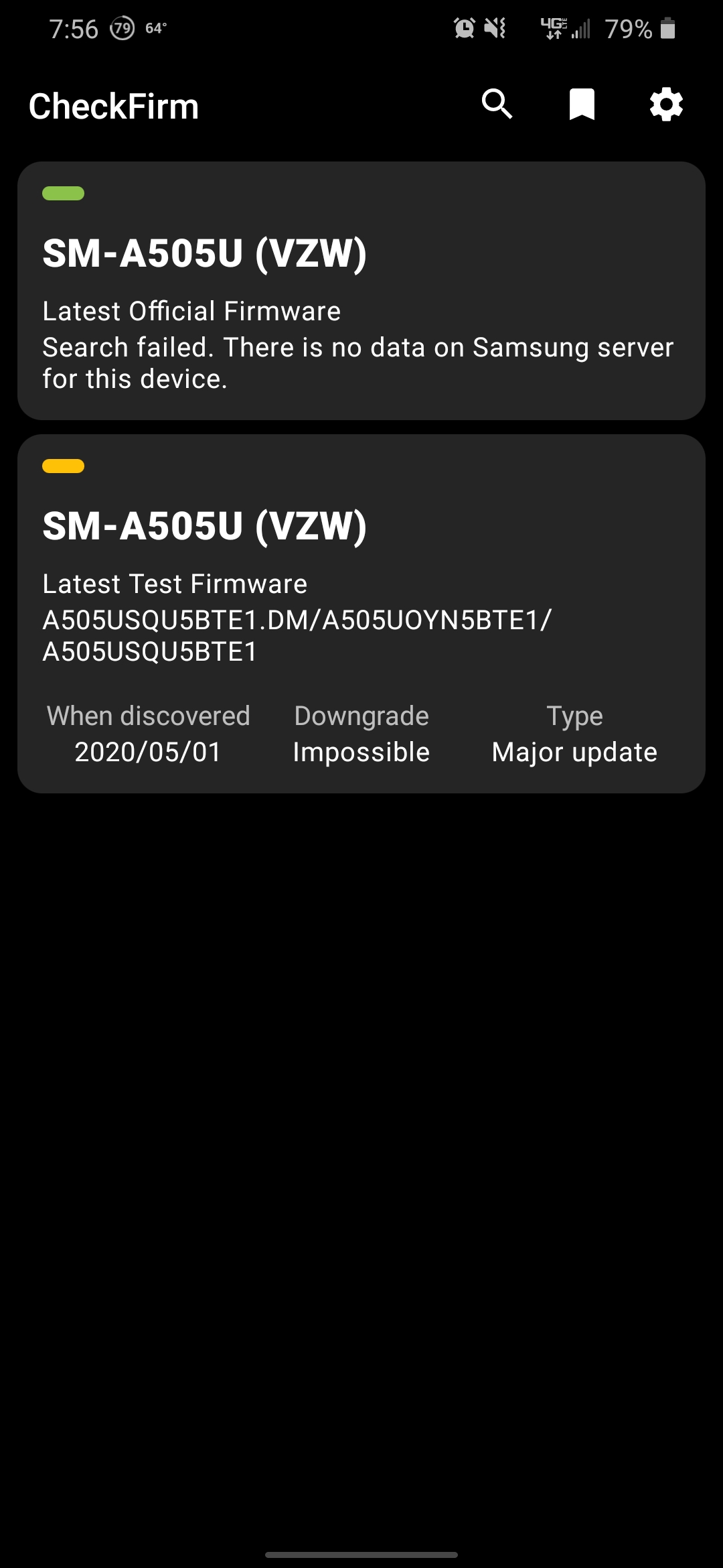 Checkfirm updated yesterday. Have the option where the app notifies you when the firmware ...