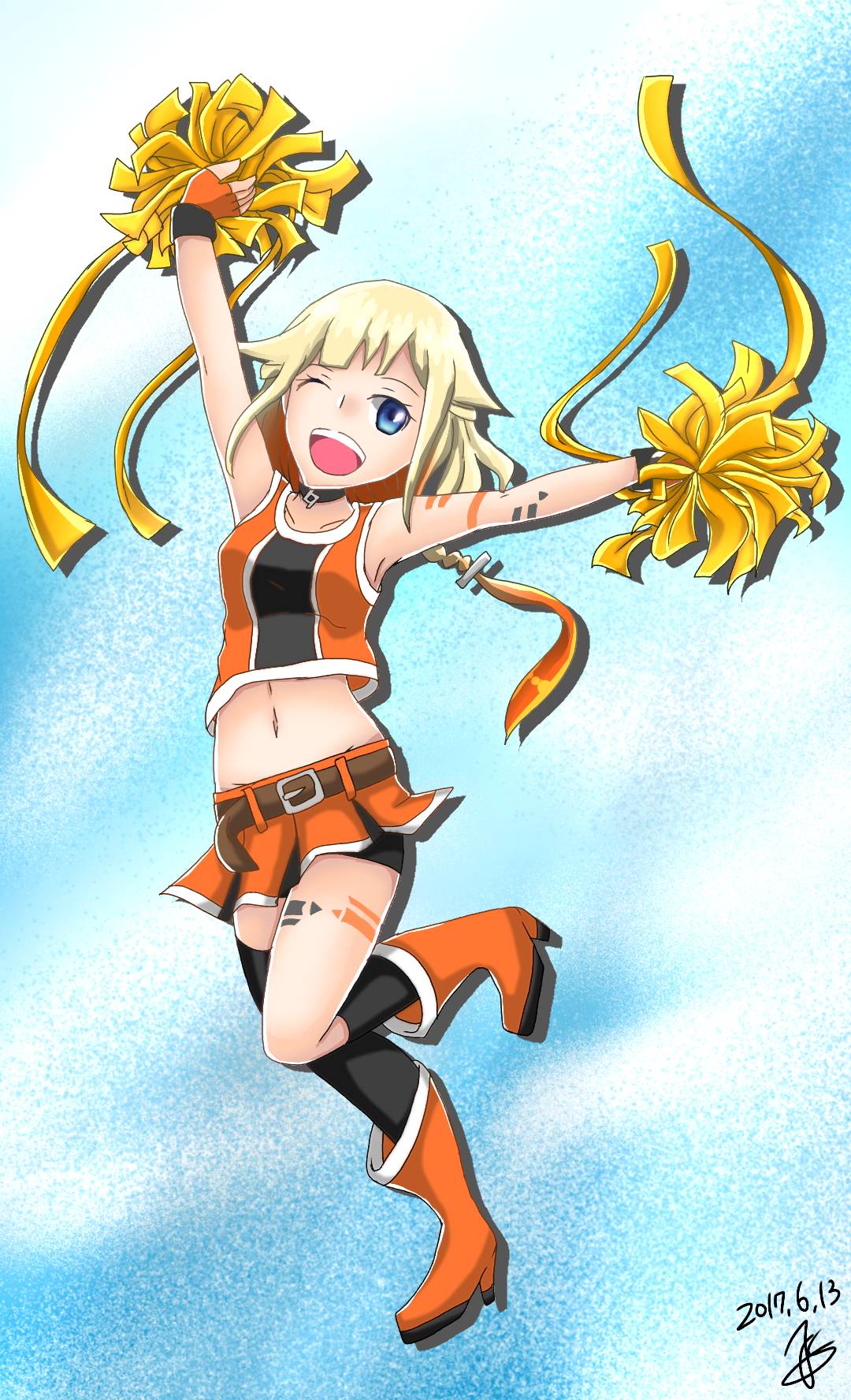 Cheerleader One Scrolller