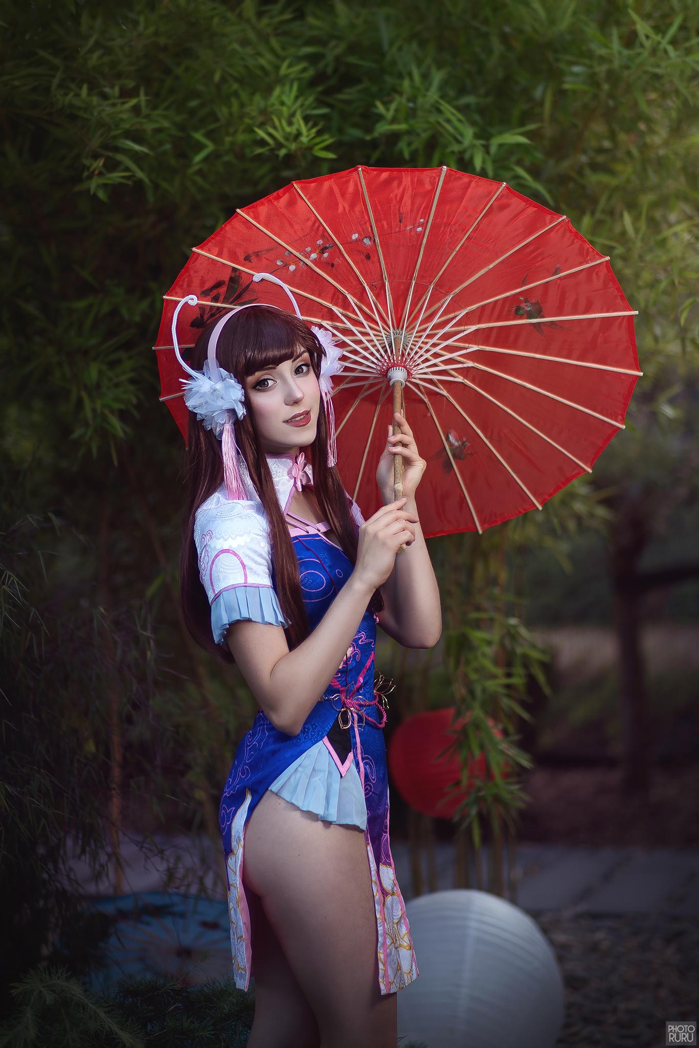 Cheongsam D.Va cosplay by Purin | Scrolller