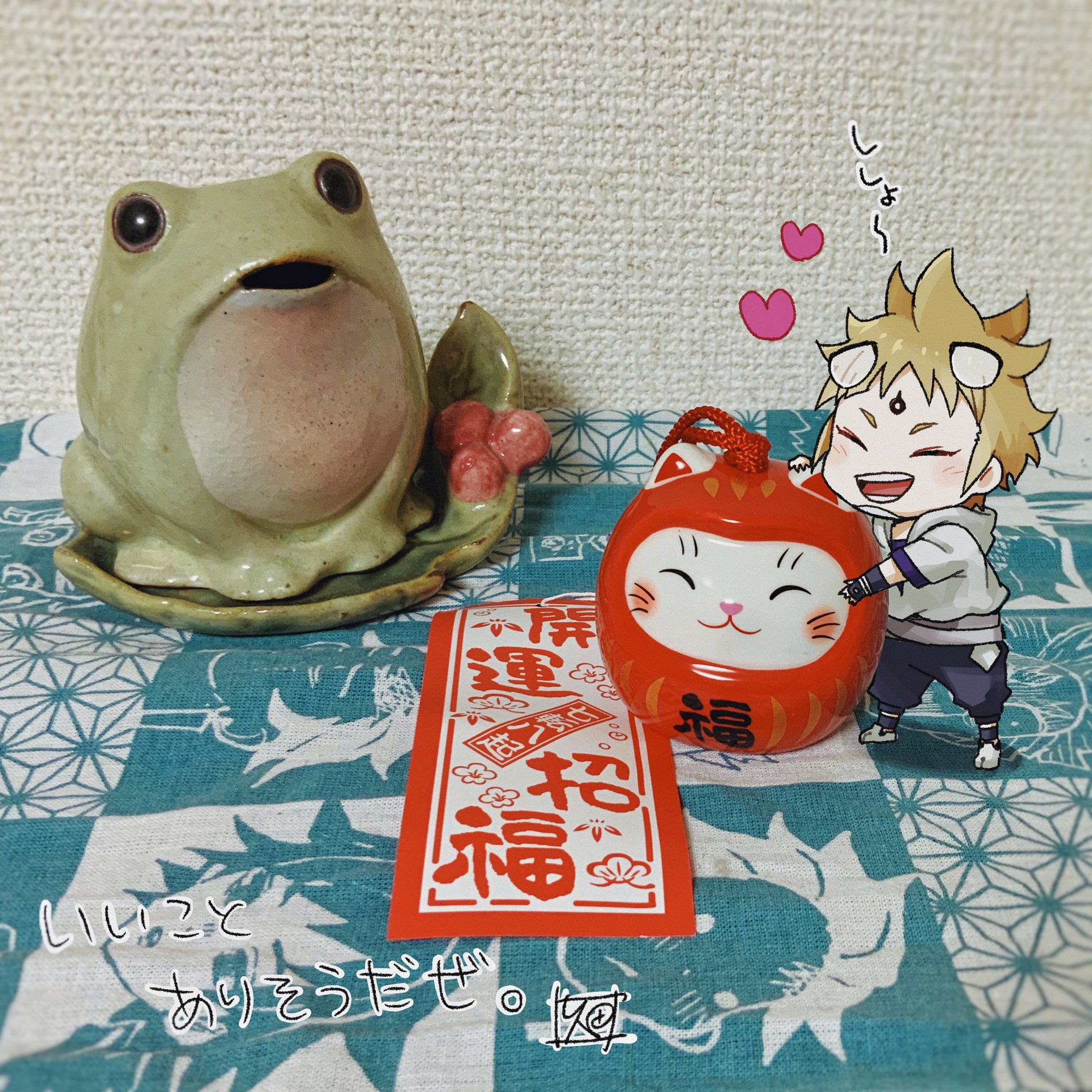 Chibi-Hachi and...well, Daruma 😍 | Scrolller