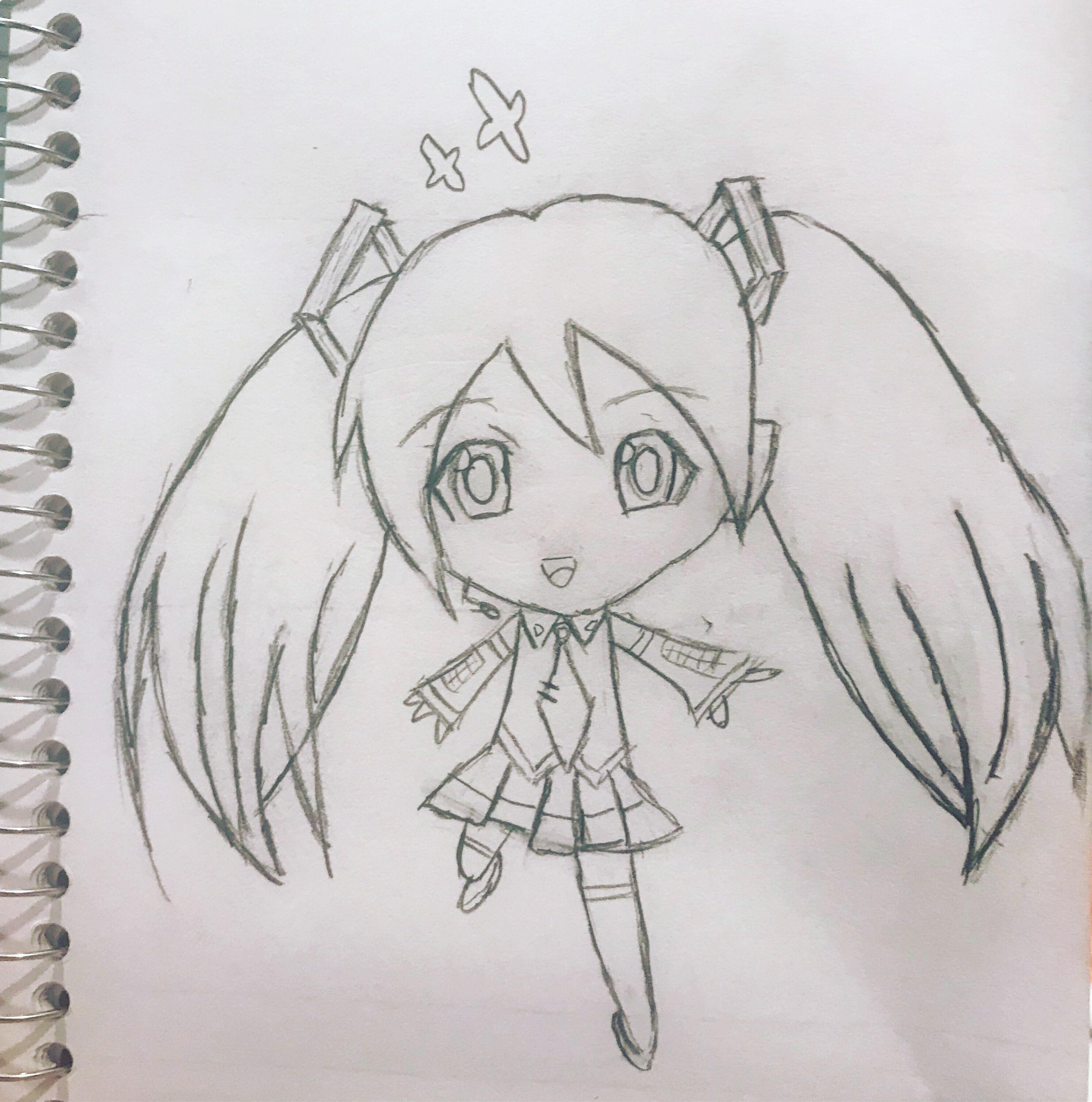 Chibi Hatsune Miku | Scrolller