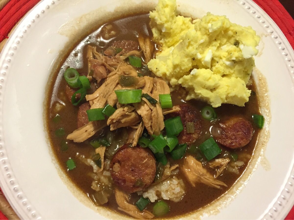 Chicken and sausage gumbo for Lundi Gras! | Scrolller