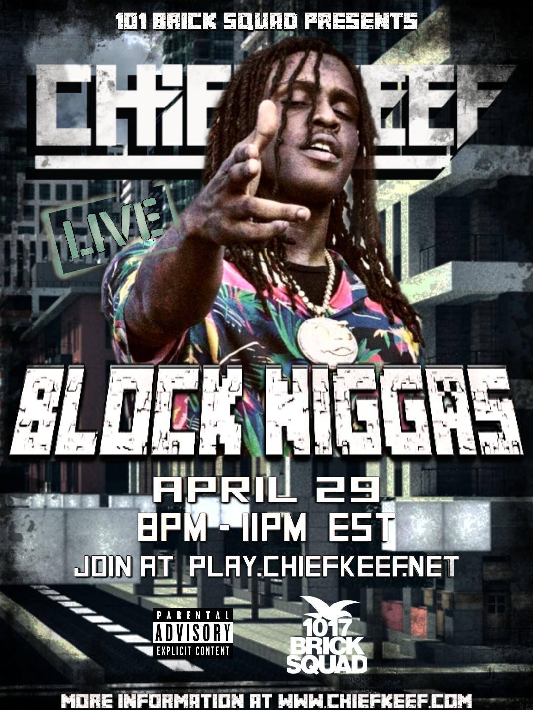 Chief Keef Minecraft Concert | Scrolller
