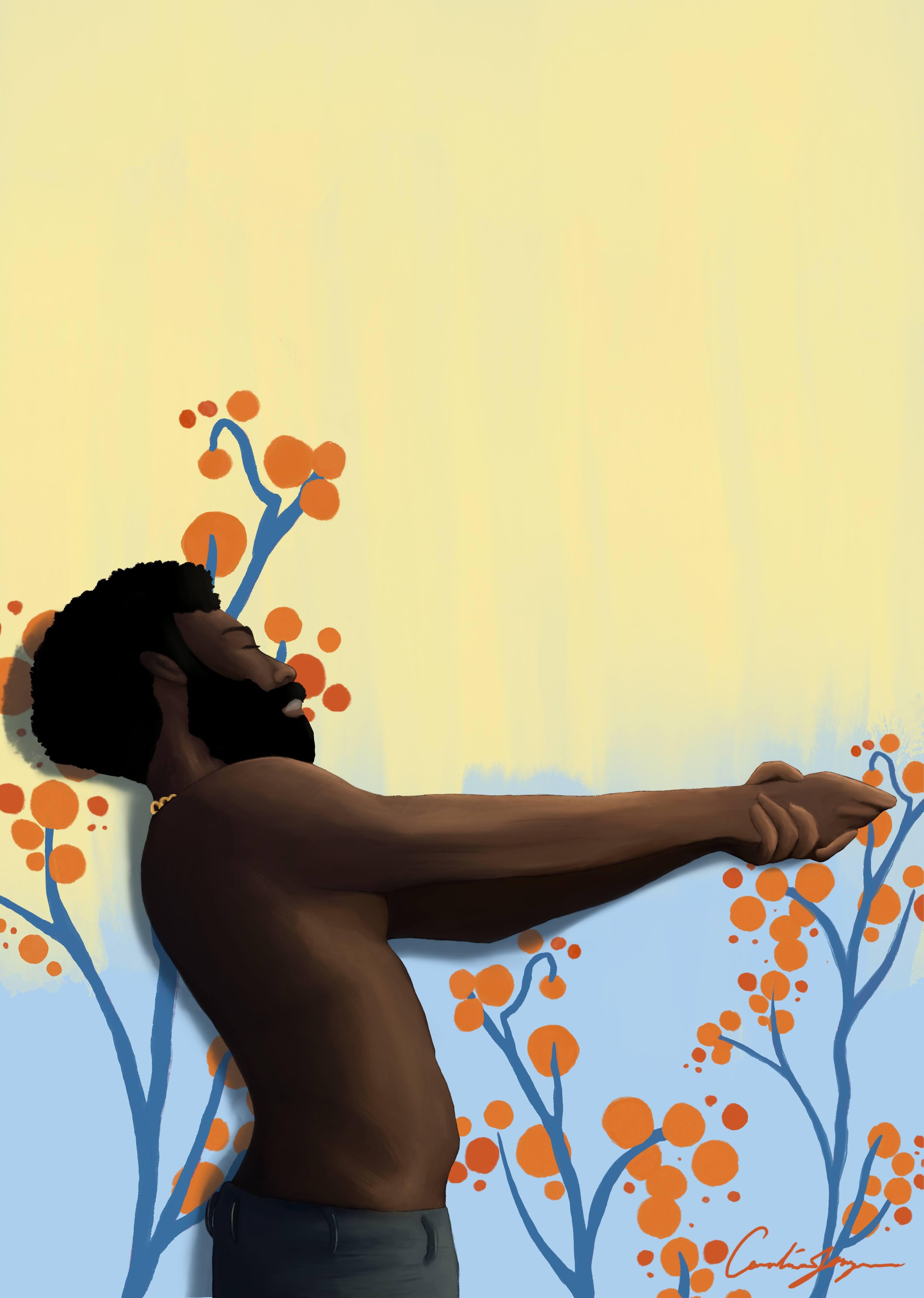 Childish Gambino, me, digital, 2021 | Scrolller