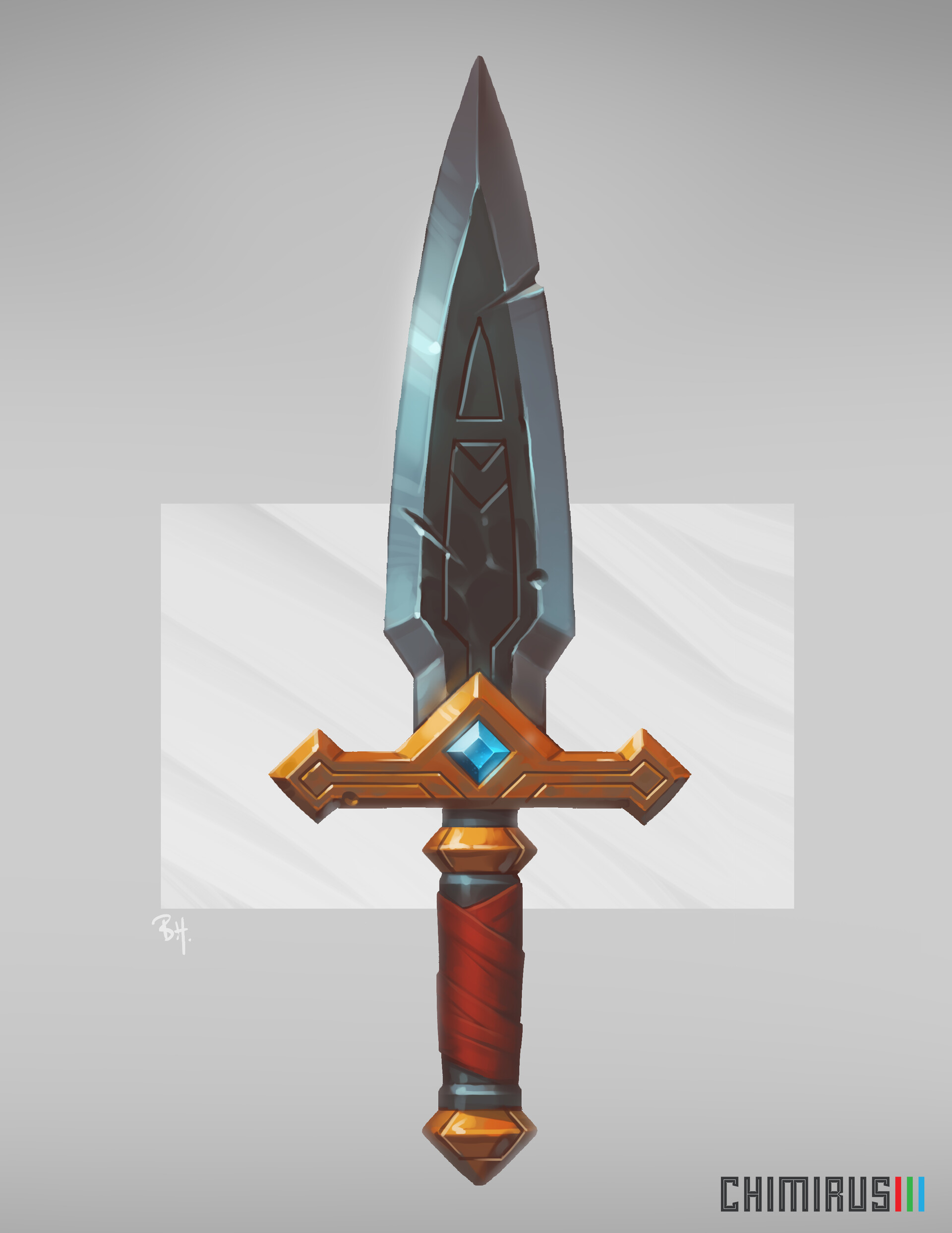 "Chimirus: Workshop Dagger" by Beck Hallstedt | Scrolller