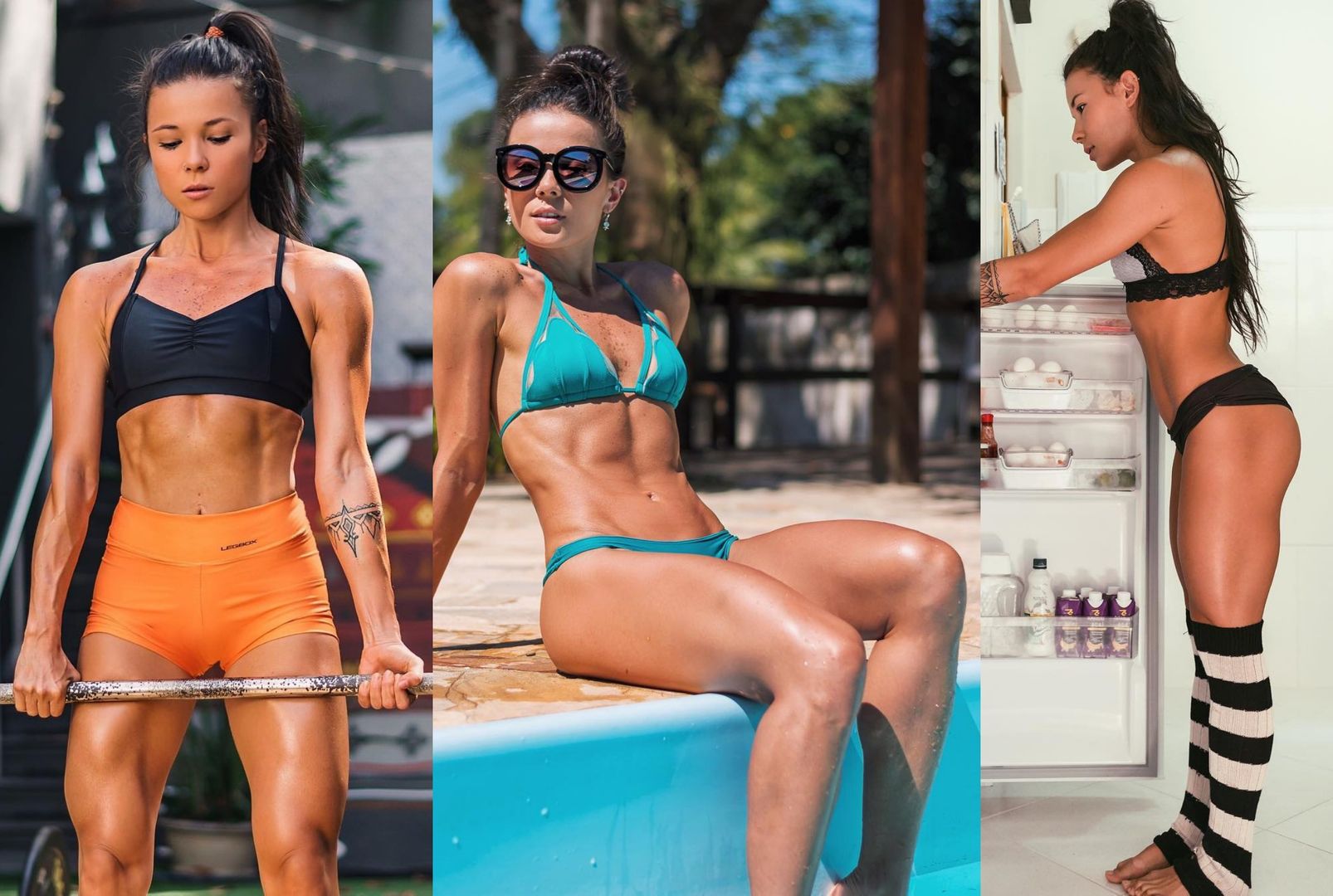 Chinese-Brazilian fitness model Tabata Chang | Scrolller