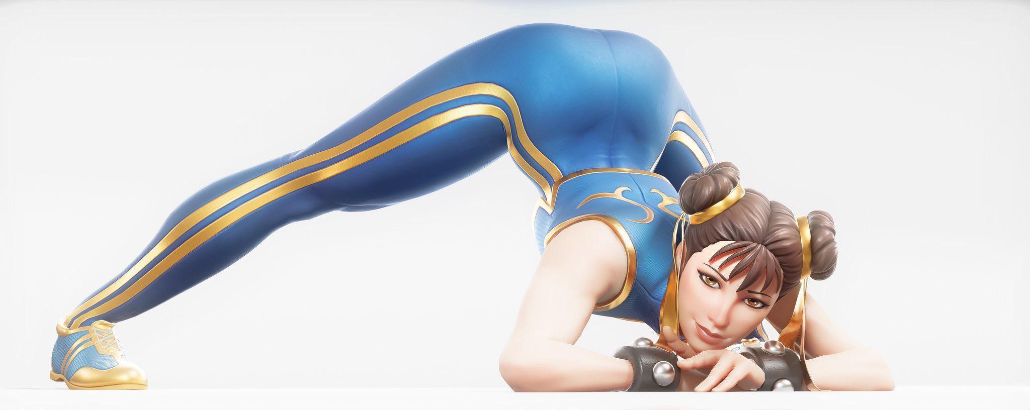 Chun-Li in the Jack O pose | Scrolller