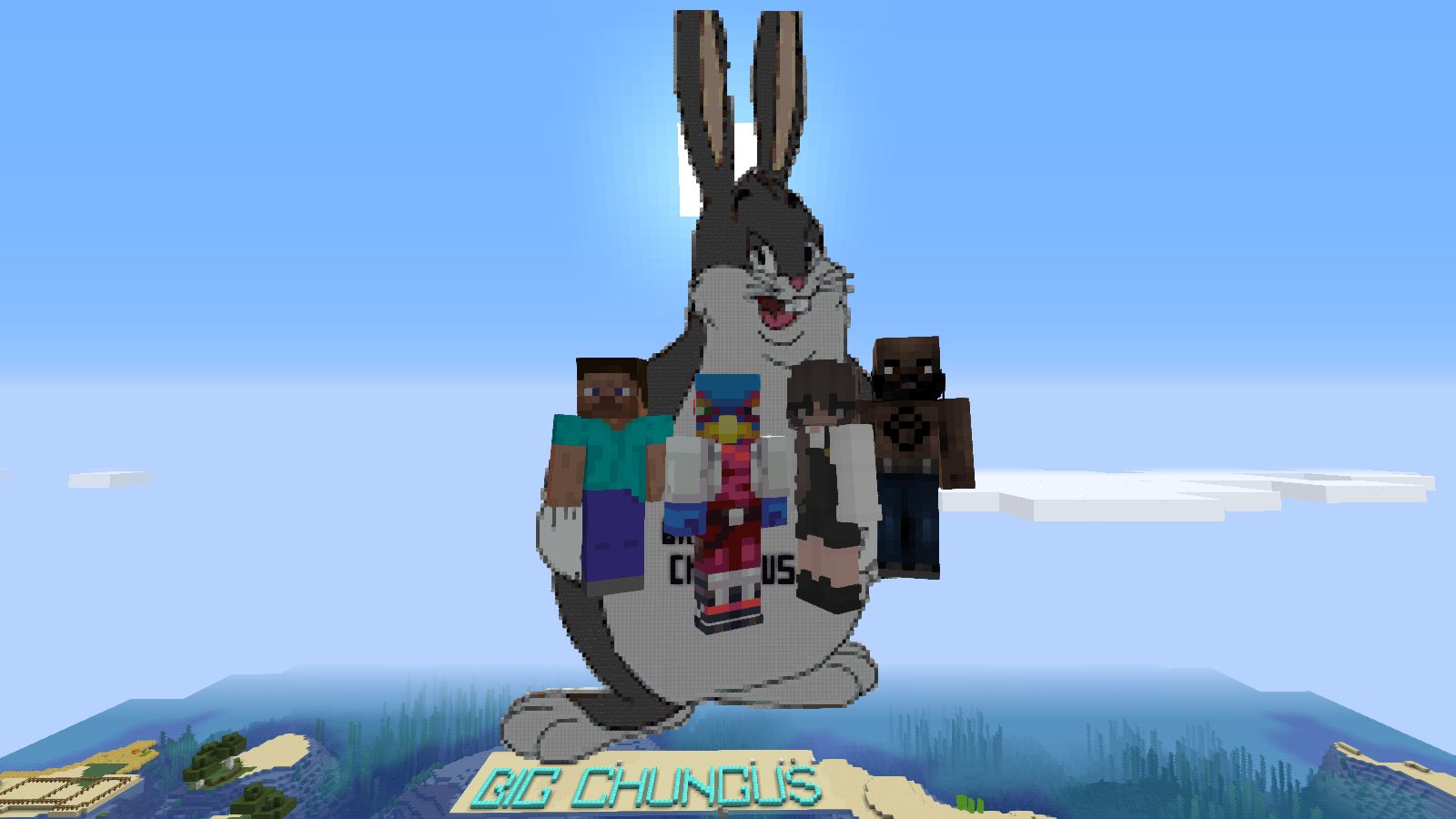 CHUNGUS MINECRAFT (YOU'LL WANT TO SEE THIS!!!) | Scrolller