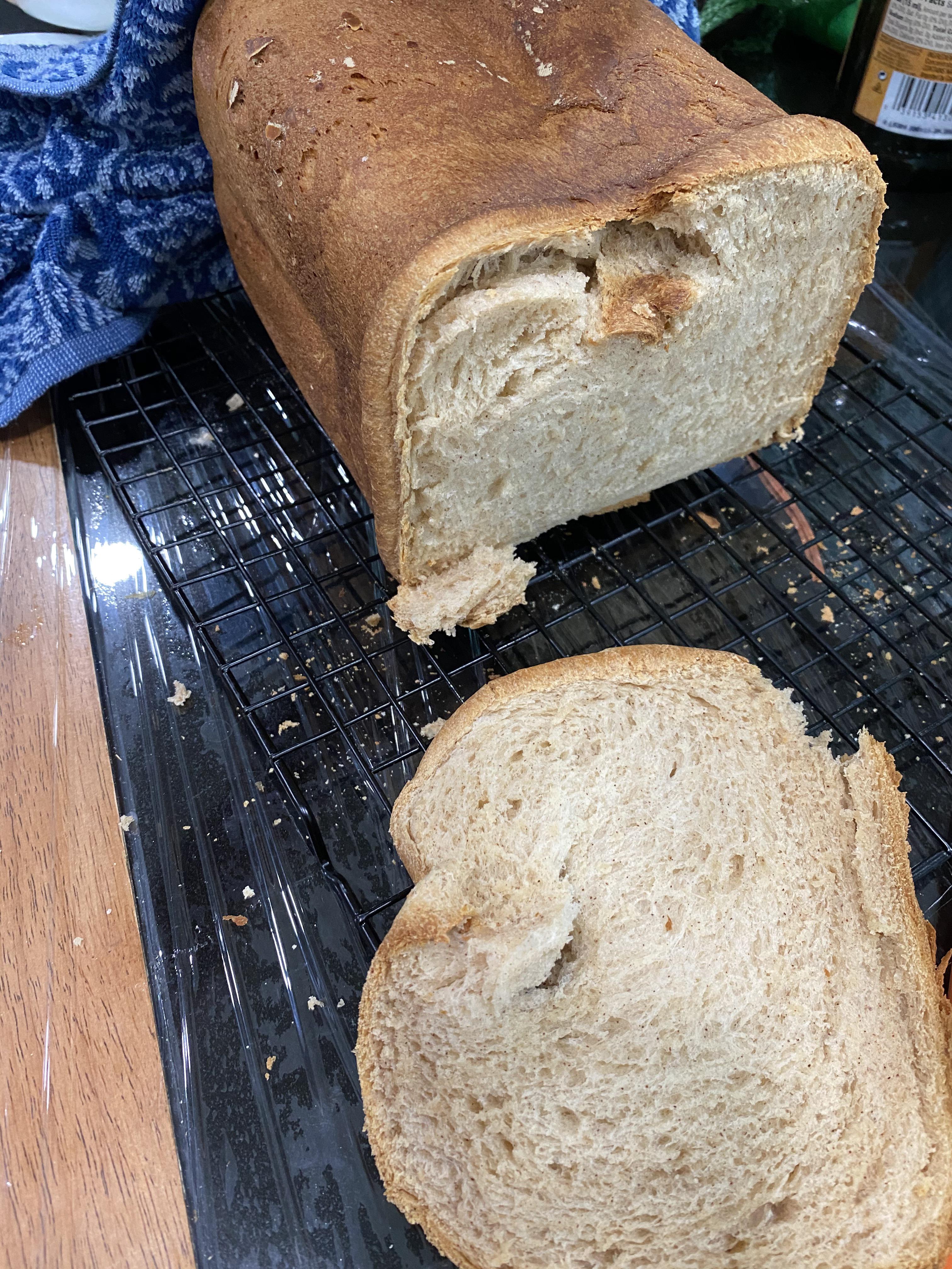 Cinnamon bread - sweet goodness with some butter | Scrolller