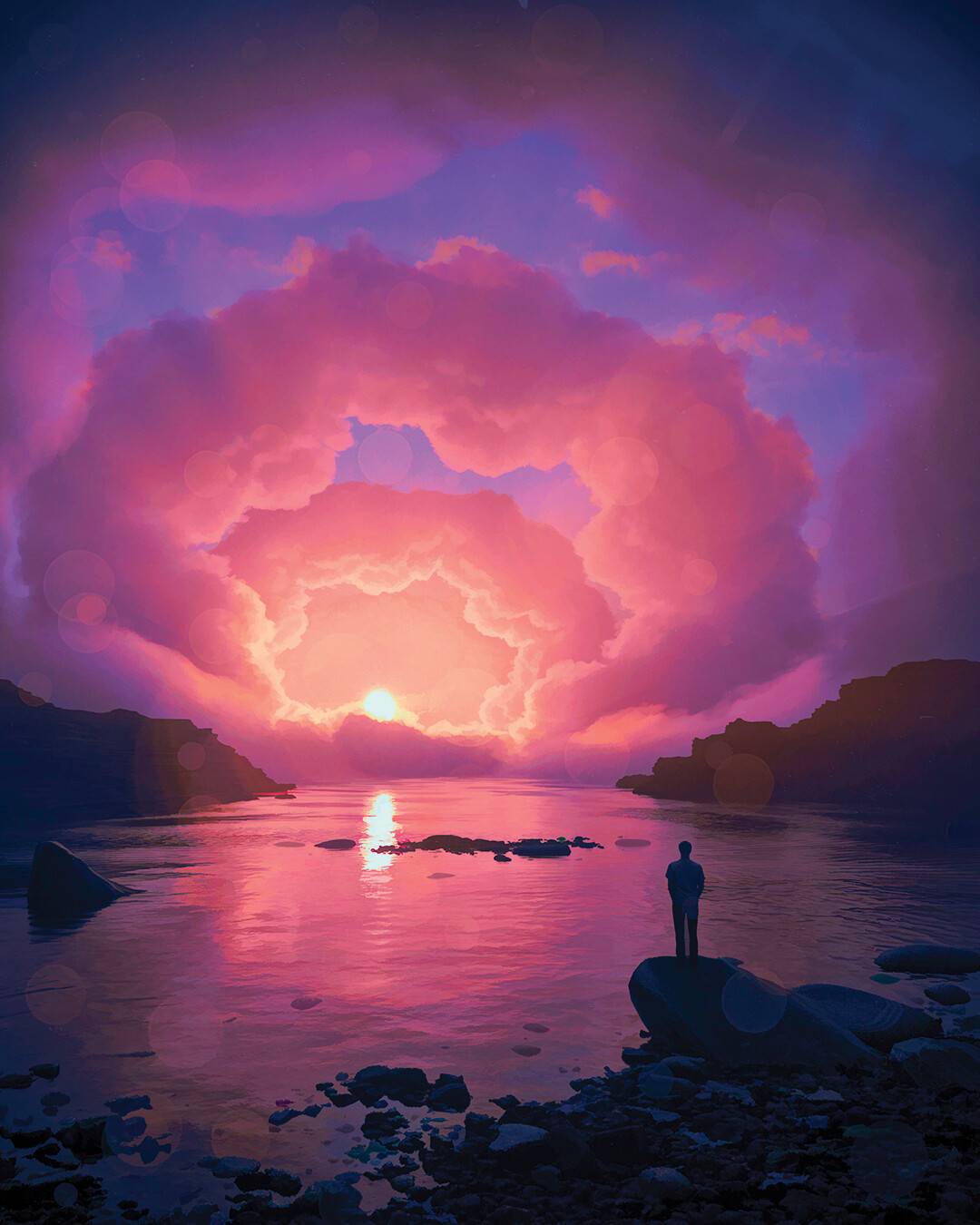 Circle Clouds by Josh Pierce | Scrolller