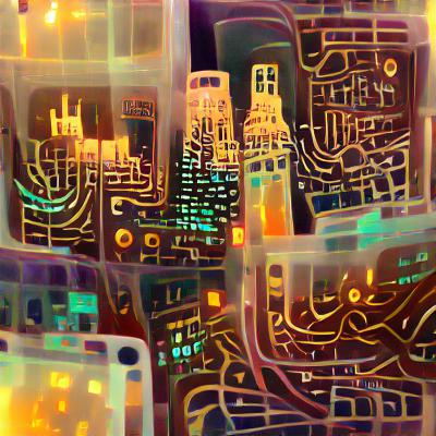 Circuitry Cityscape | Scrolller