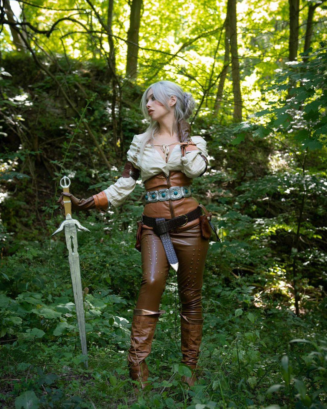 Ciri from The Witcher by Keely Valentine | Scrolller