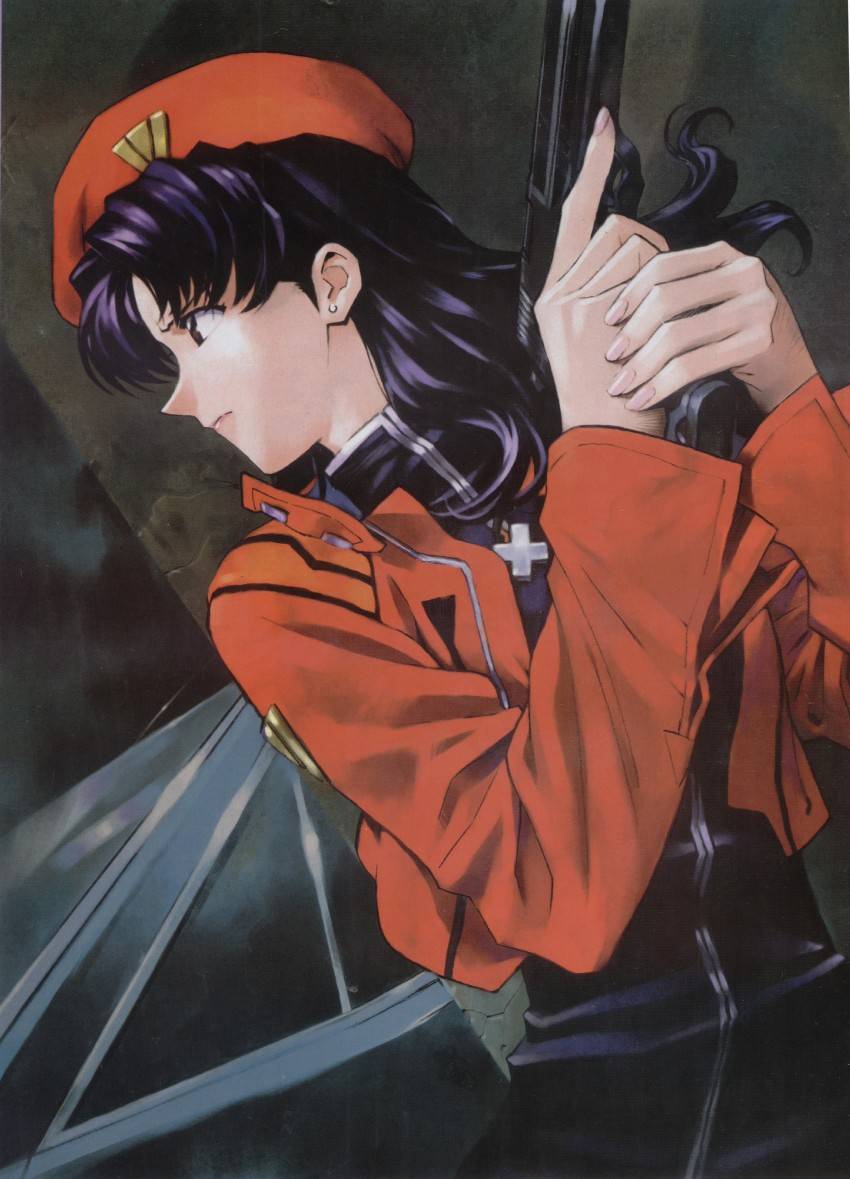 Classic Misato Art by Sadamoto | Scrolller