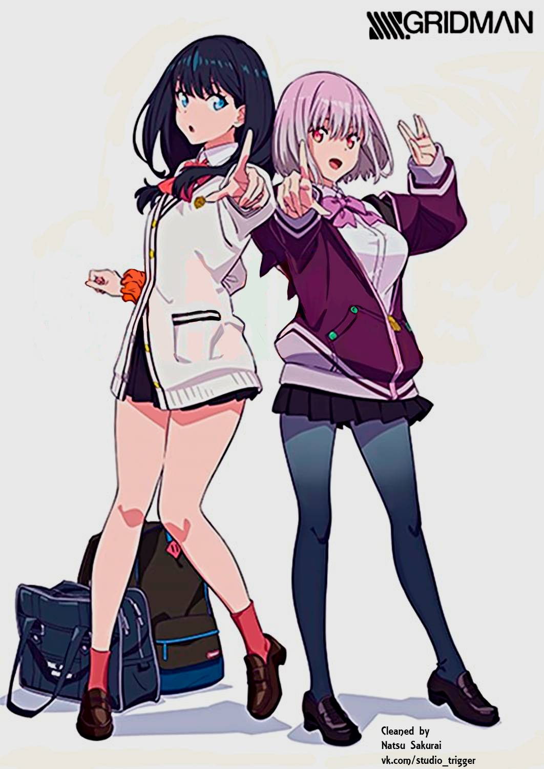 Cleaned official poster SSSS.GRIDMAN | Scrolller