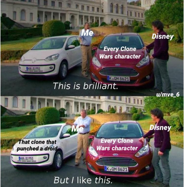 Clone that punched a droid time | Scrolller