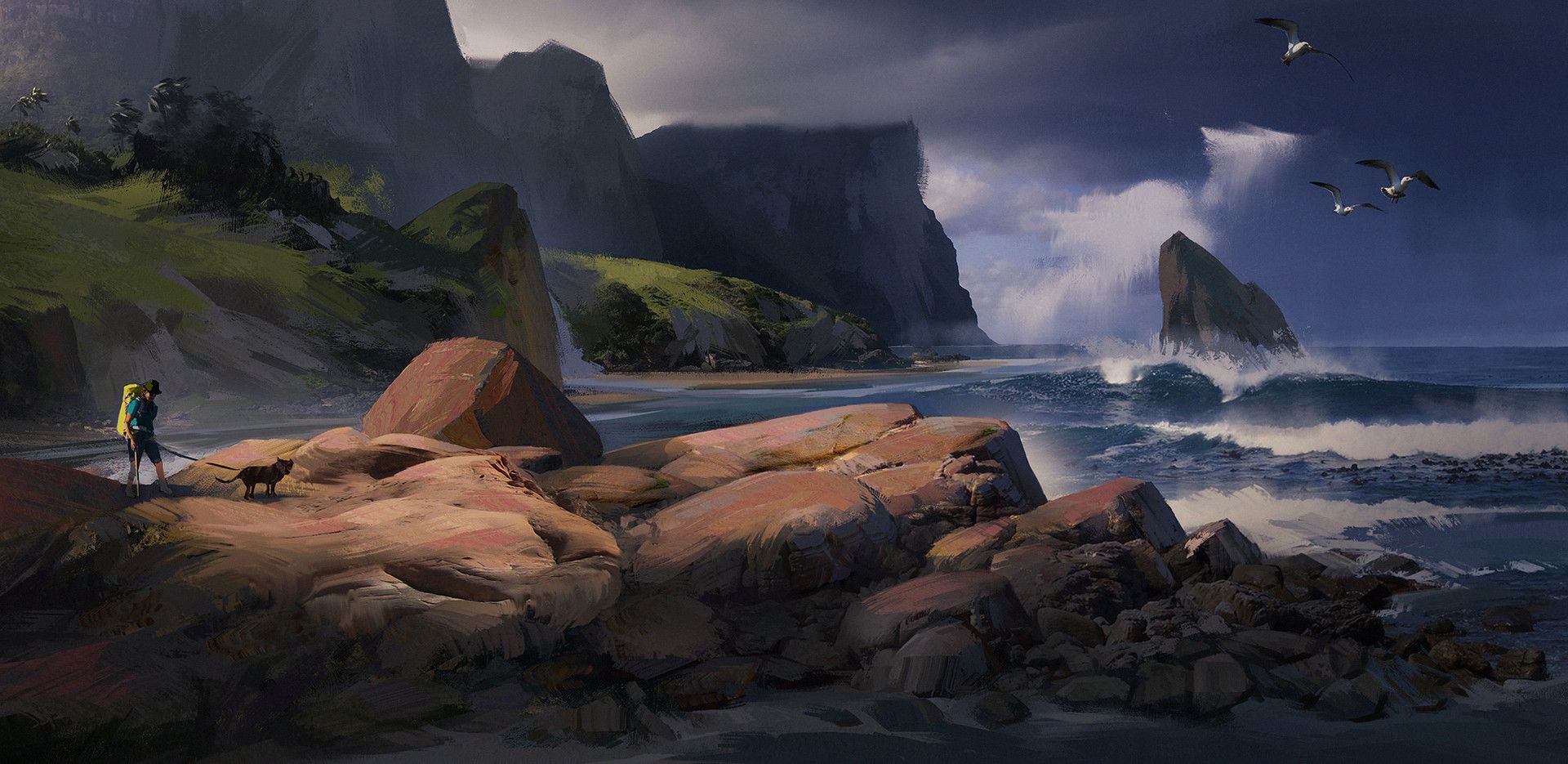 Coastal by Zp Zhang | Scrolller