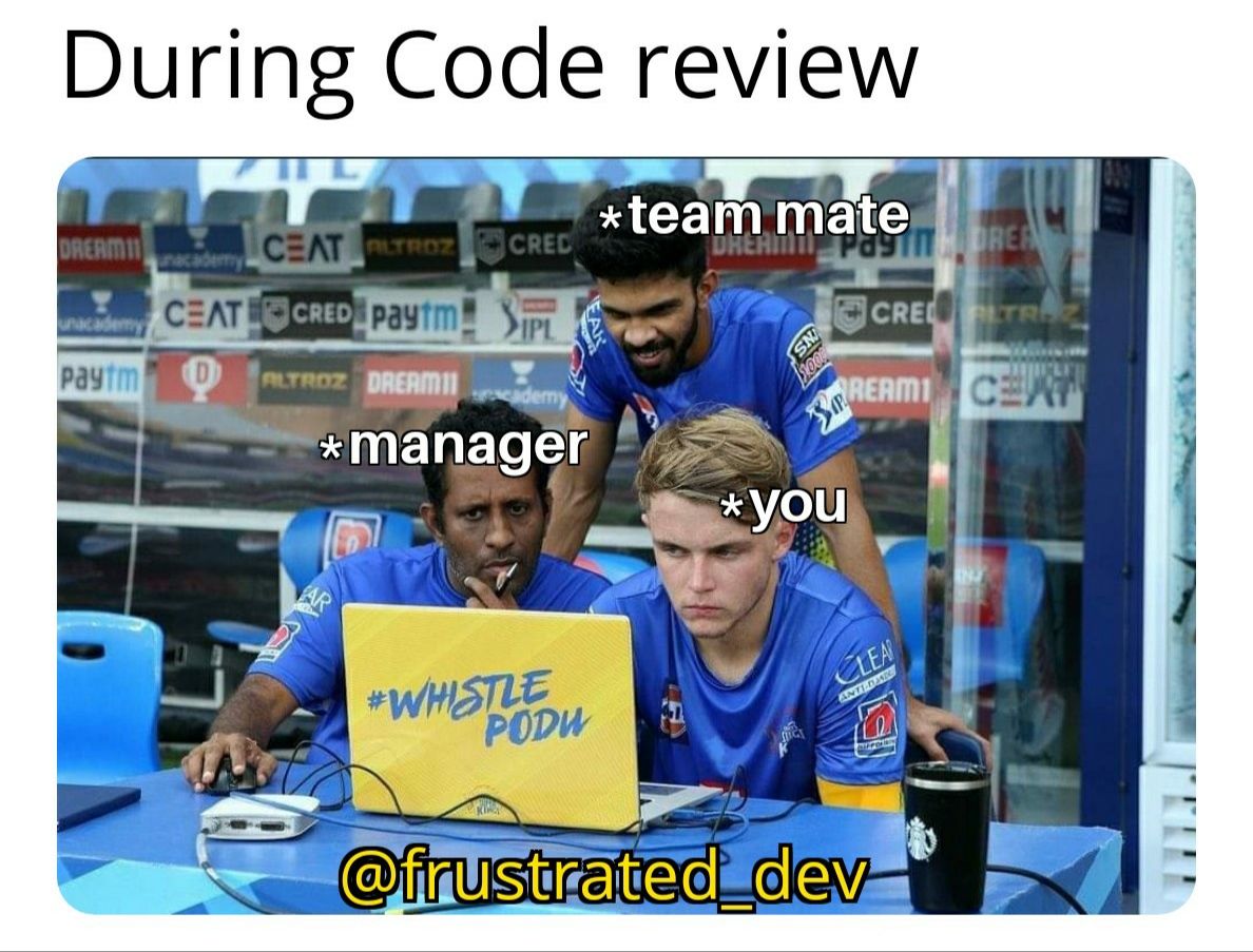 Code review be like | Scrolller