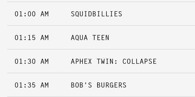 New Aphex Twin song/music video "Collapse" premieres at 1:30 AM early Tuesday morning | Scrolller