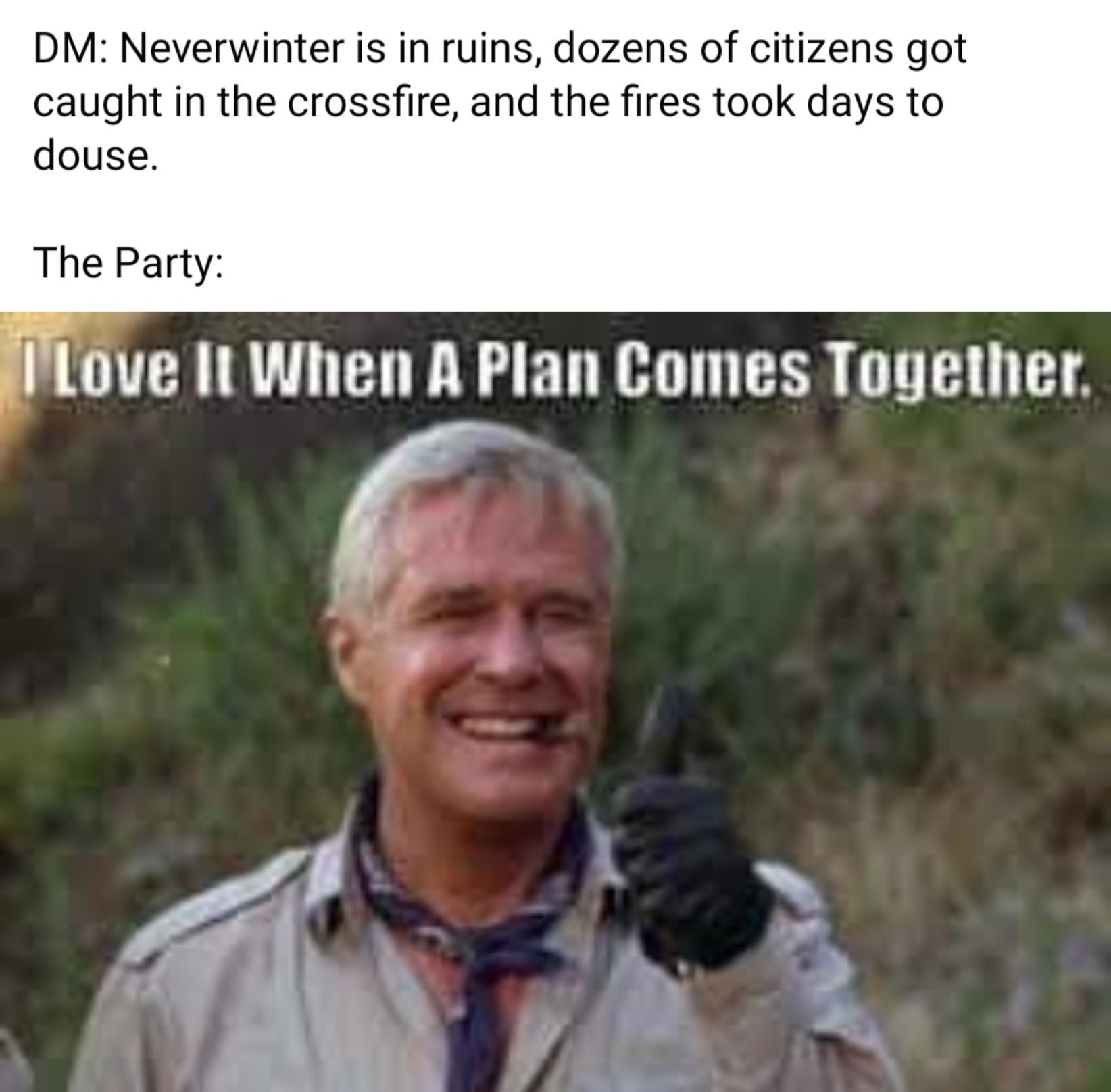 Collateral damage? Never heard of her! | Scrolller