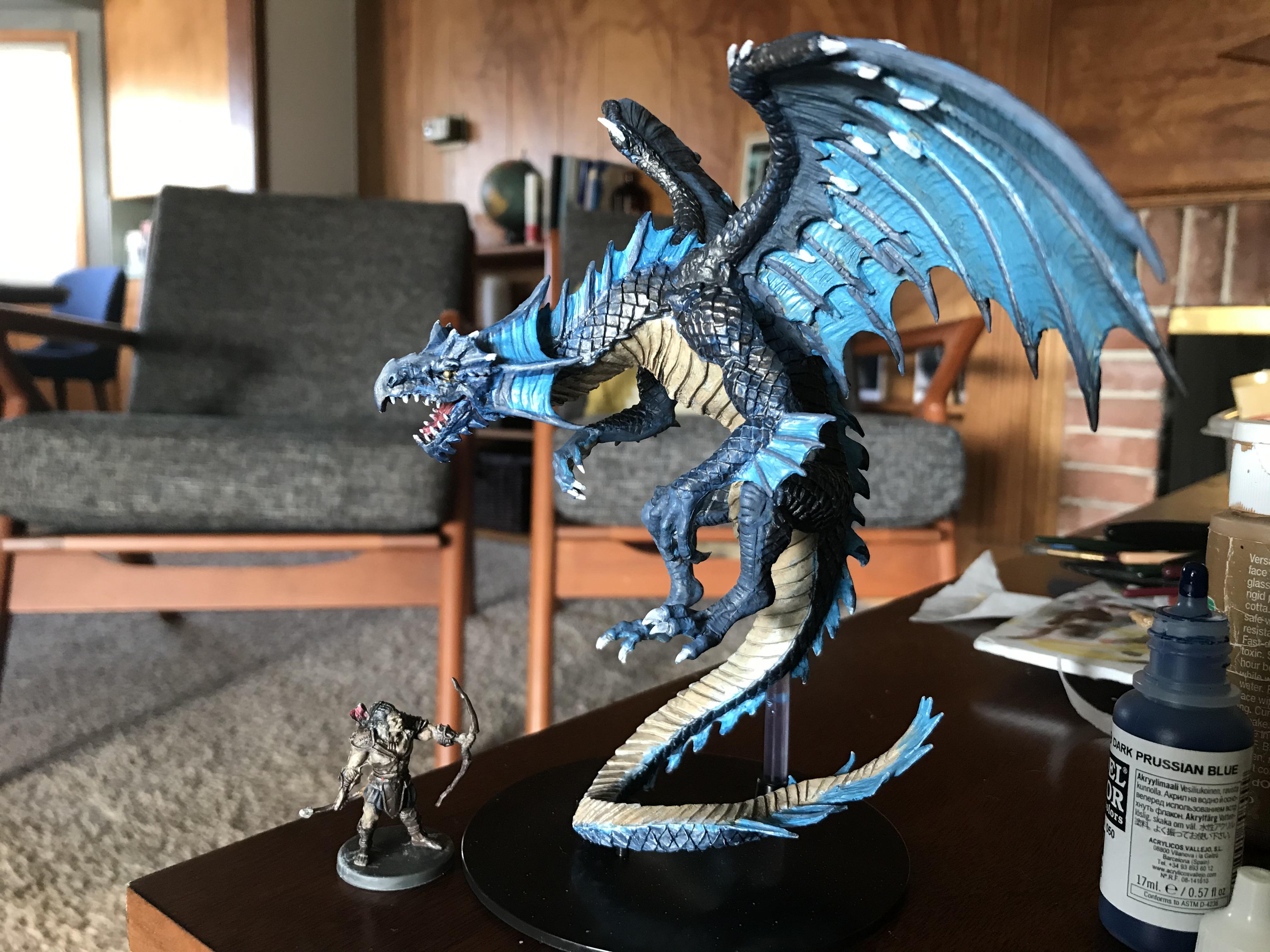 Colossal Blue Dragon | Scrolller