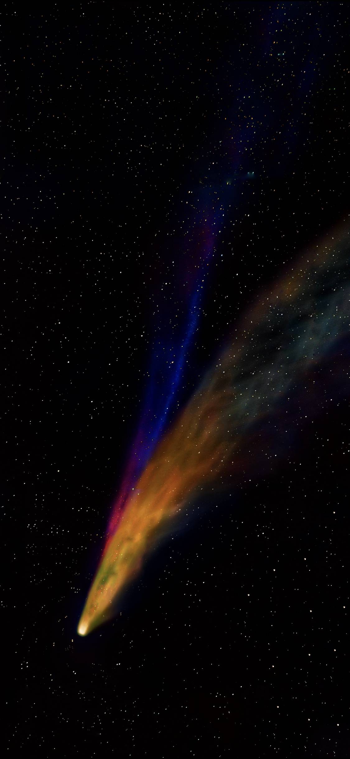 Comet NEOWISE after adding effects and photoshopping | Scrolller
