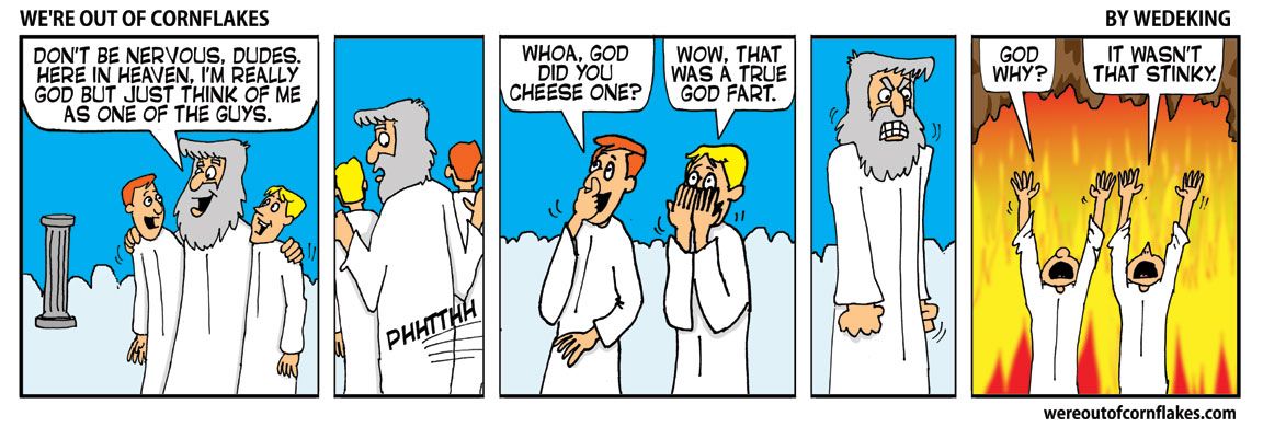 Comic I'll probably go to hell for | Scrolller