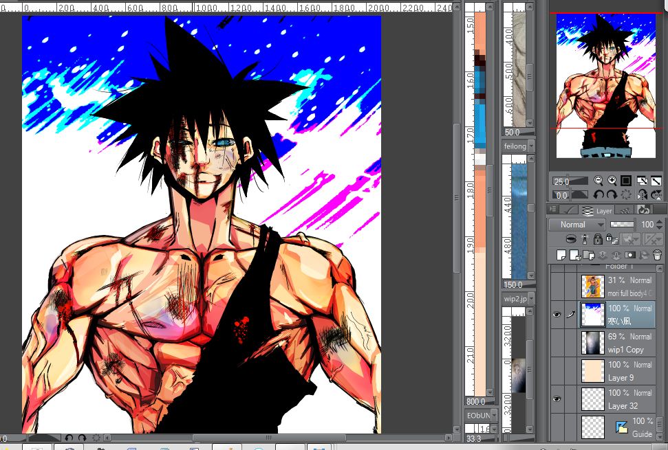 Comic panel WIP for fan project | Scrolller