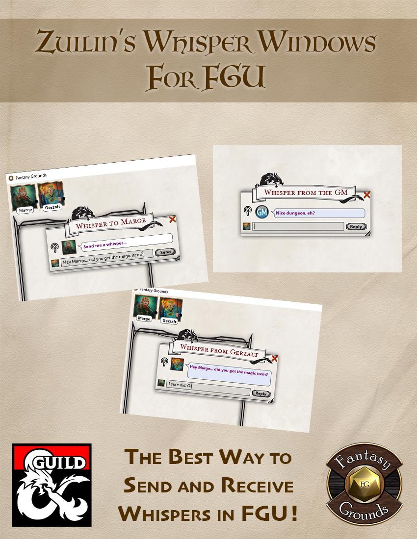 [commercial] Zuilin's Whisper Windows for FGU | Scrolller