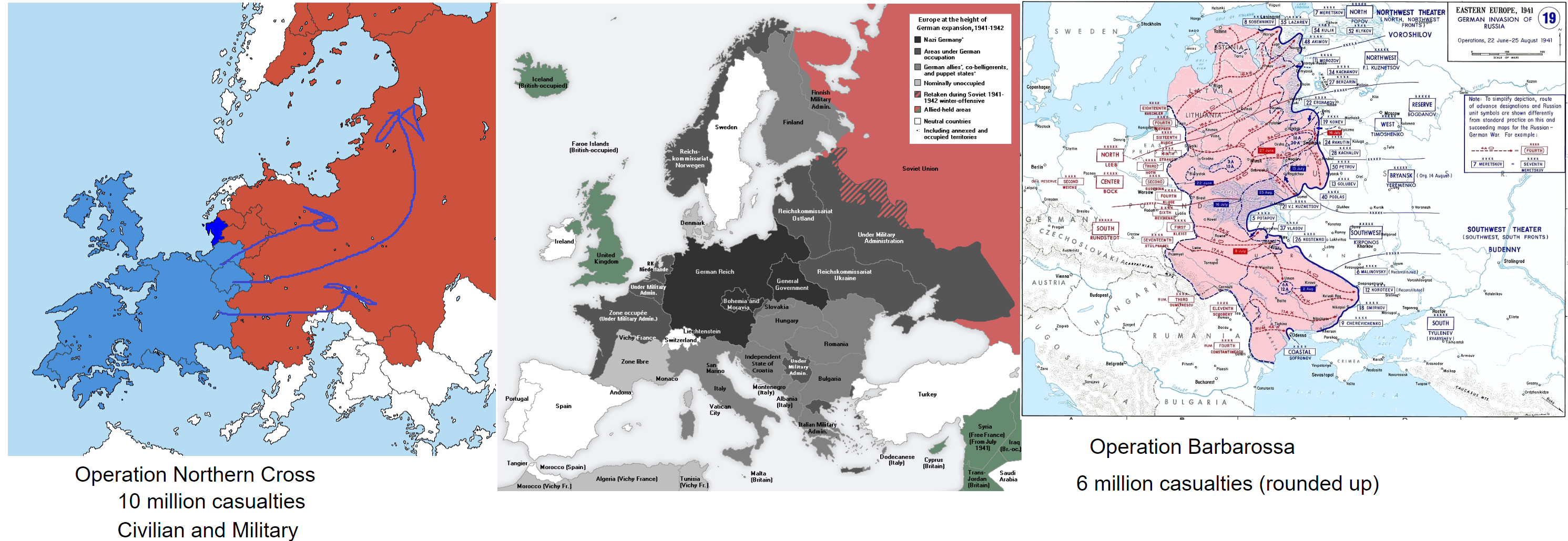 Comparing Operation Northern Cross to Operation Barbarossa | Scrolller