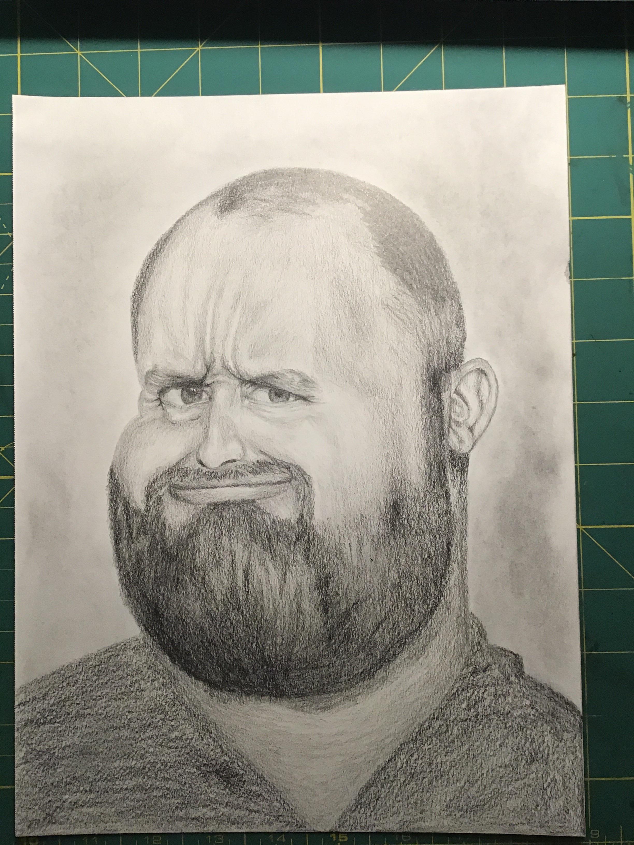 completely 100% hyperrealistic drawing of tom | Scrolller