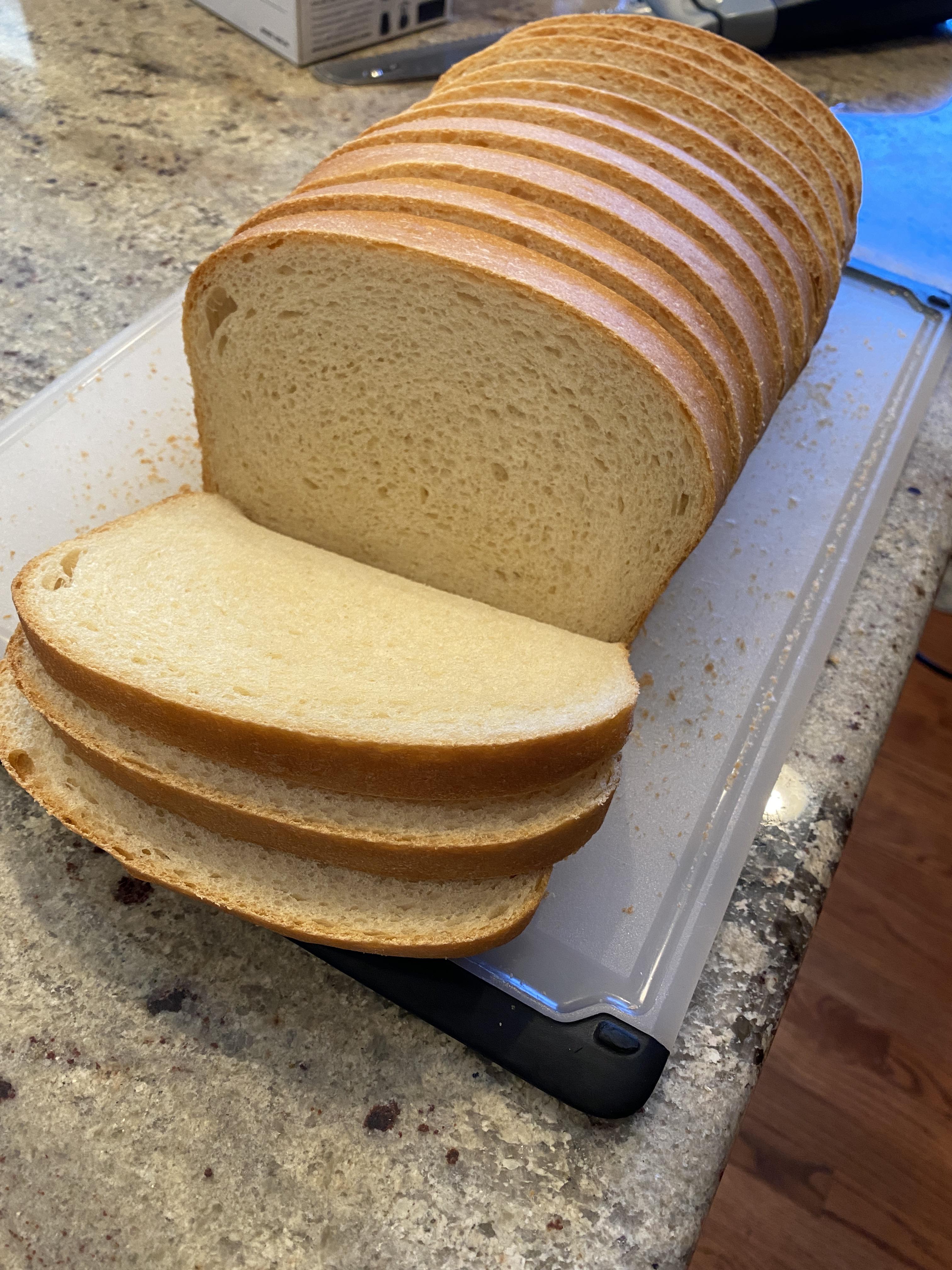 Completely shocked that I made this....first loaf of sandwich bread was a total success! | Scrolller