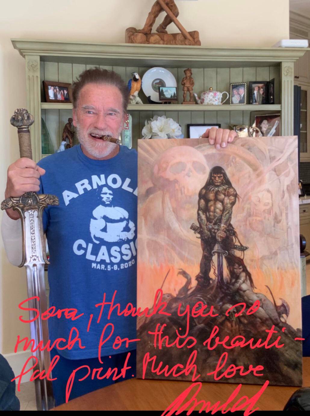 Conan holding Conan | Scrolller