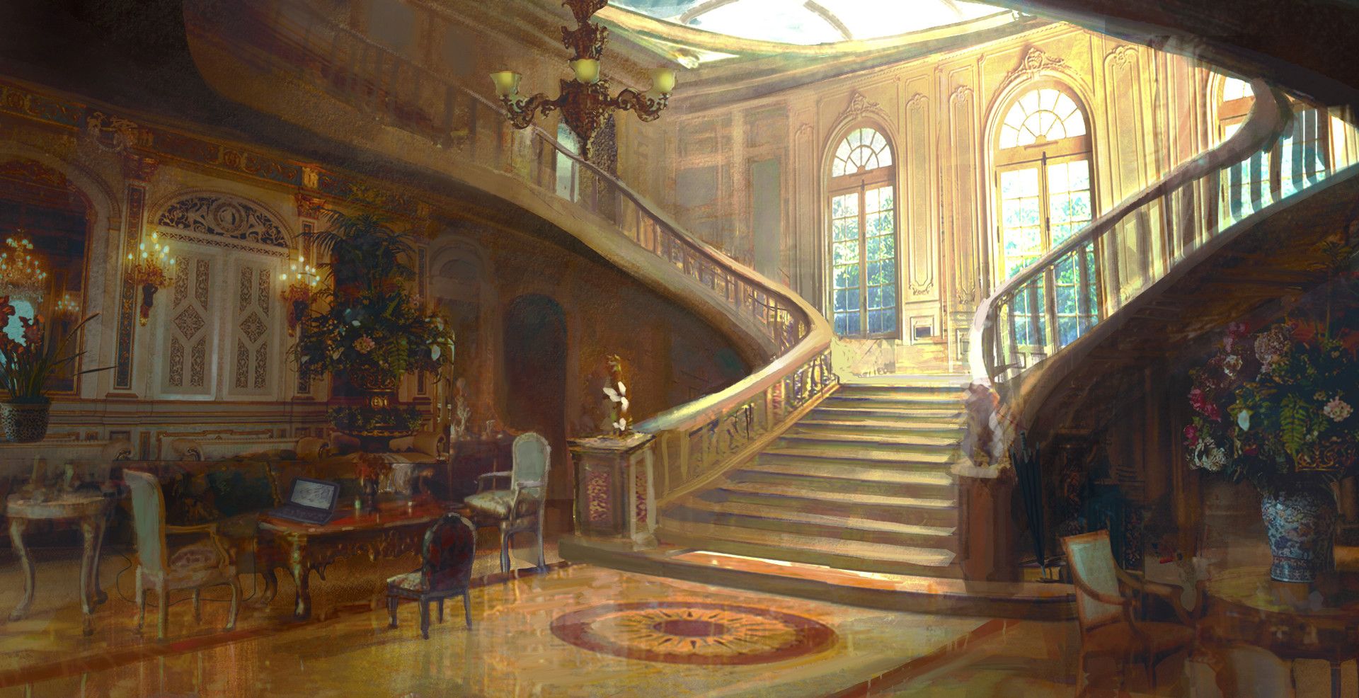 Concept Art Environment by Chuy de Leon | Scrolller