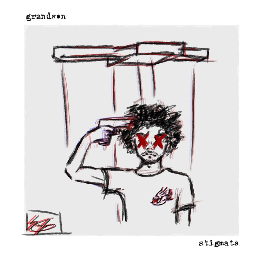 Concept art of stigmata (minor tw: blood) | Scrolller