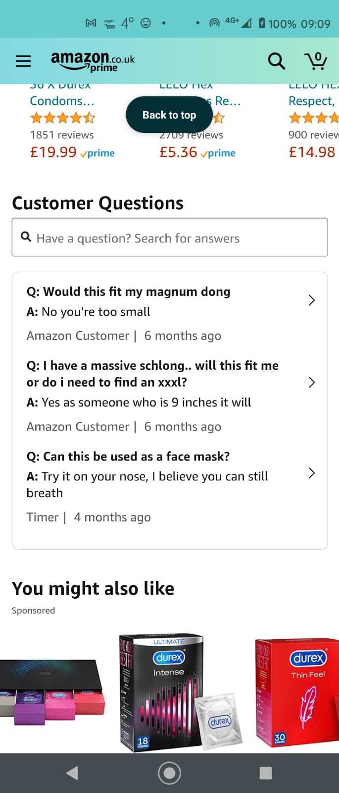 Condommon questions | Scrolller