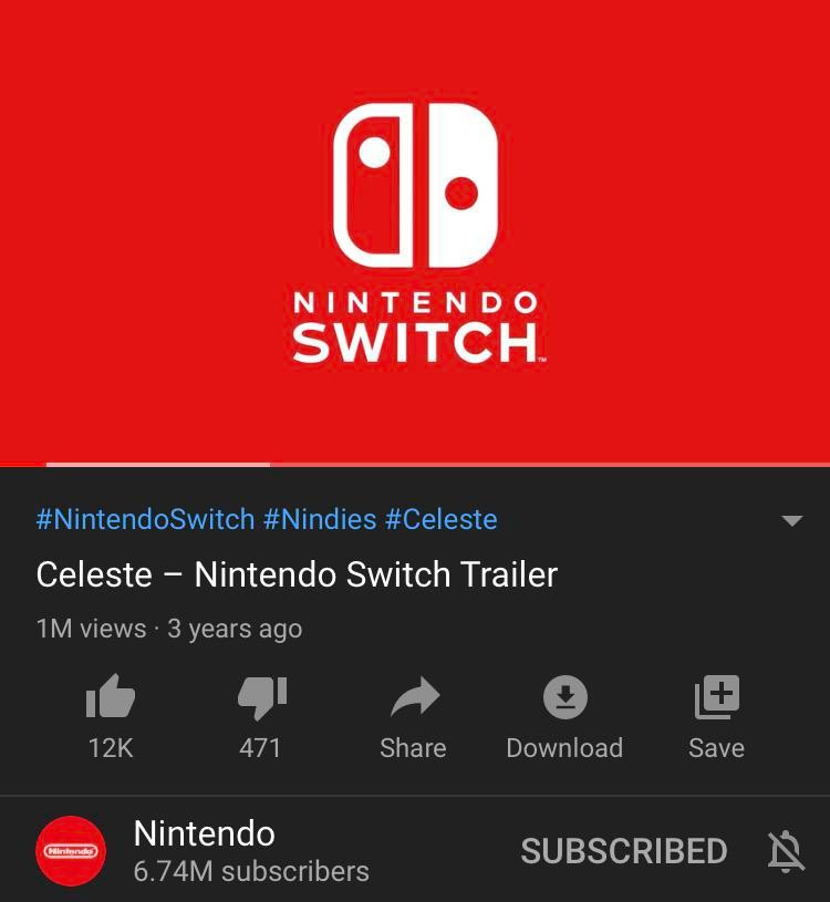 CONFIRMED: Celeste coming to Nintendo Switch | Scrolller