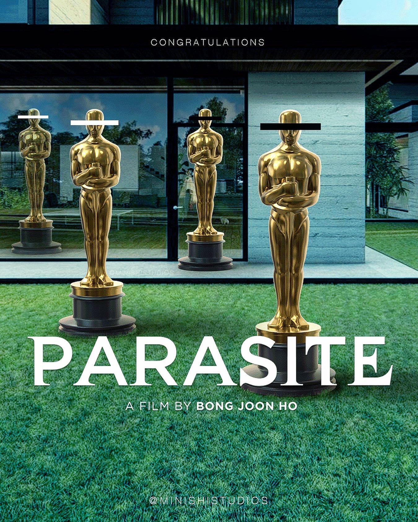 CONGRATULATIONS PARASITE | Scrolller
