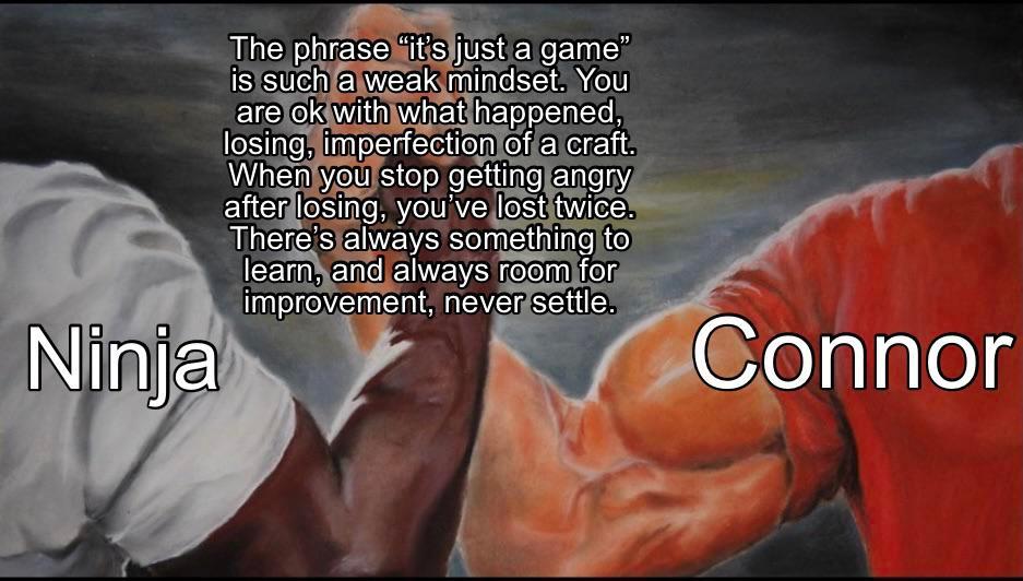 Connor's epic pro gamer girl moment. | Scrolller