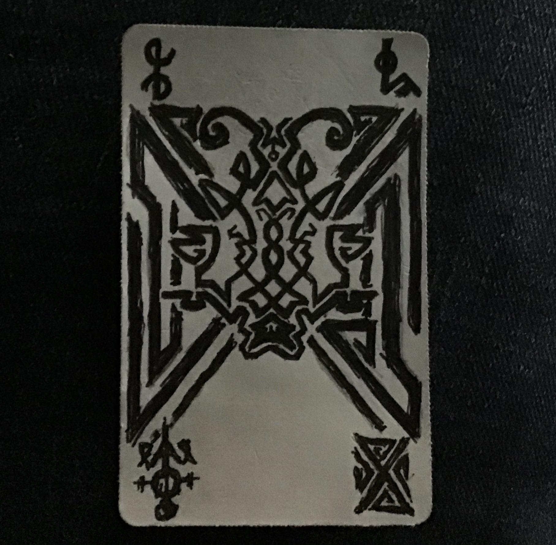 Constructing the Summoning sigil. | Scrolller