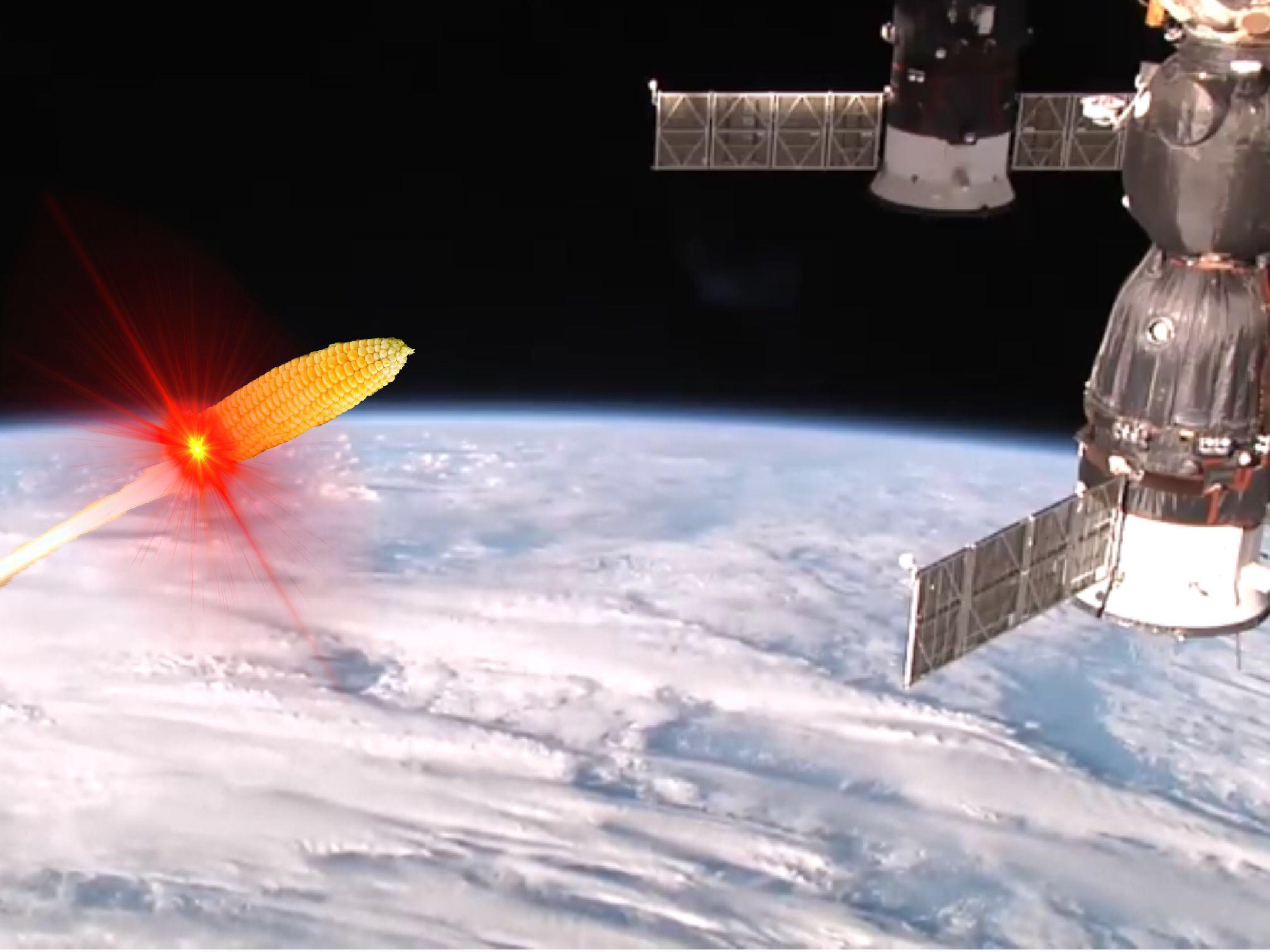 Corn on the rocket | Scrolller