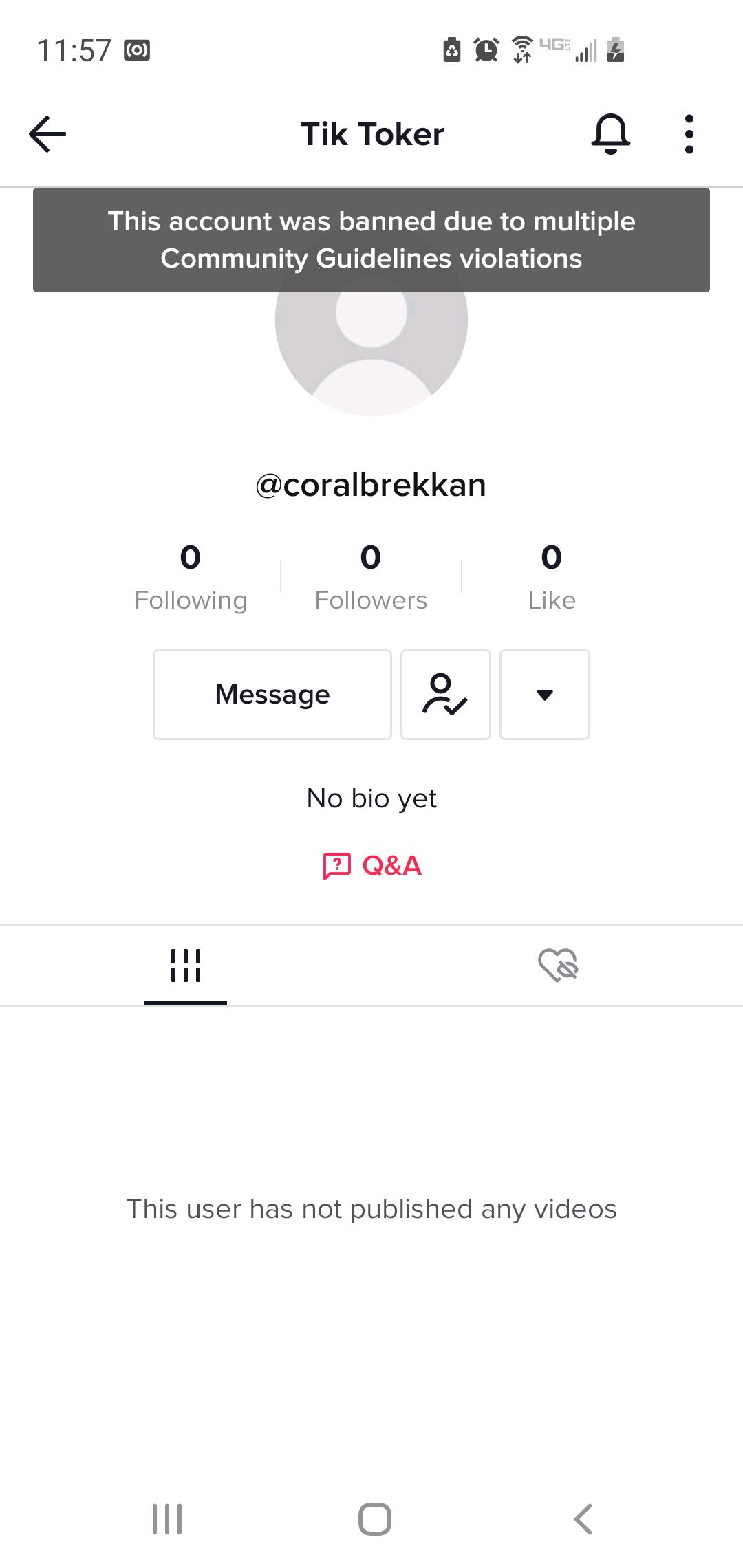 @Corralbrekkan tiktok has been banned | Scrolller