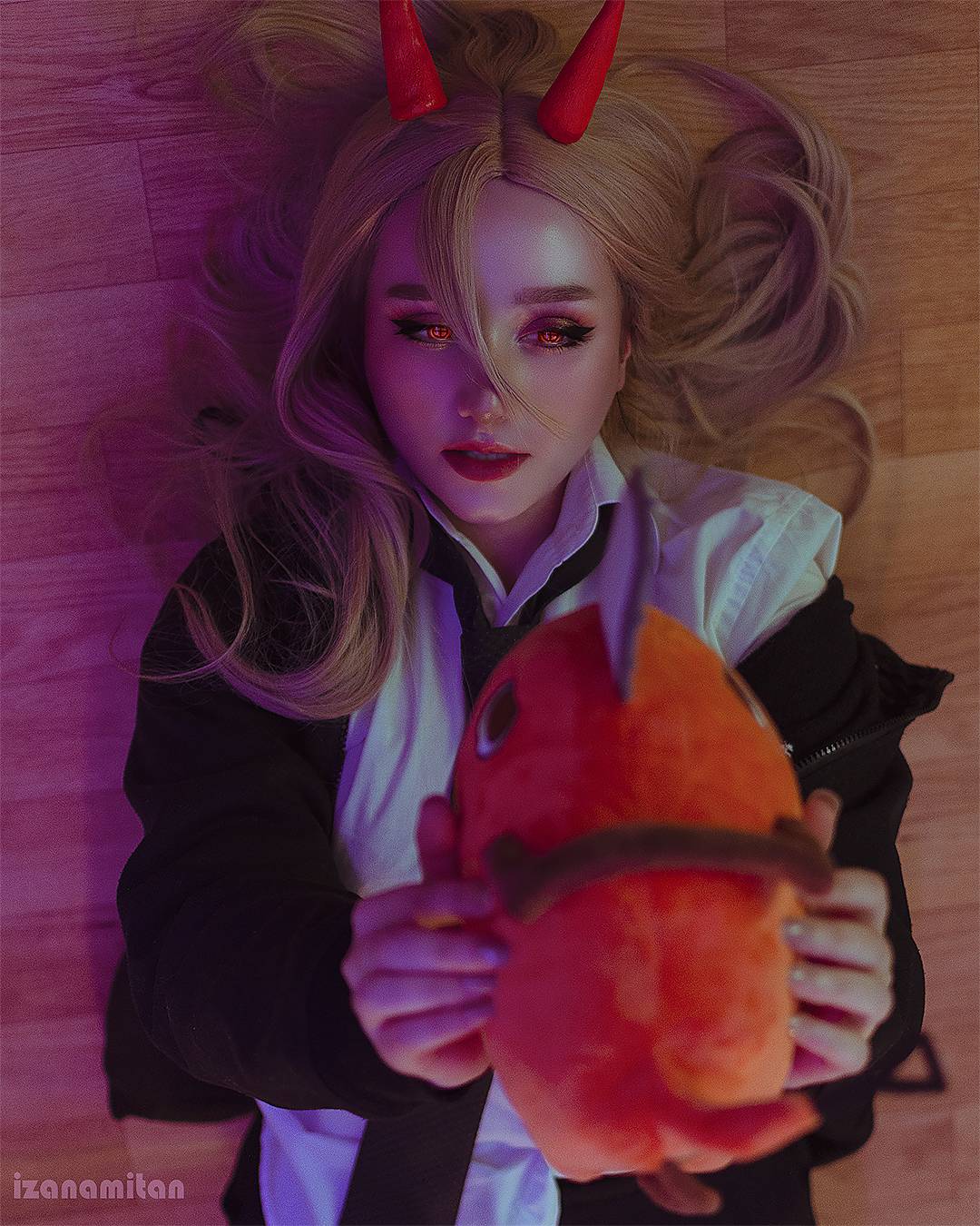 Cosplay Power with Pochita from Chainsaw man by Izanamitan [self ...